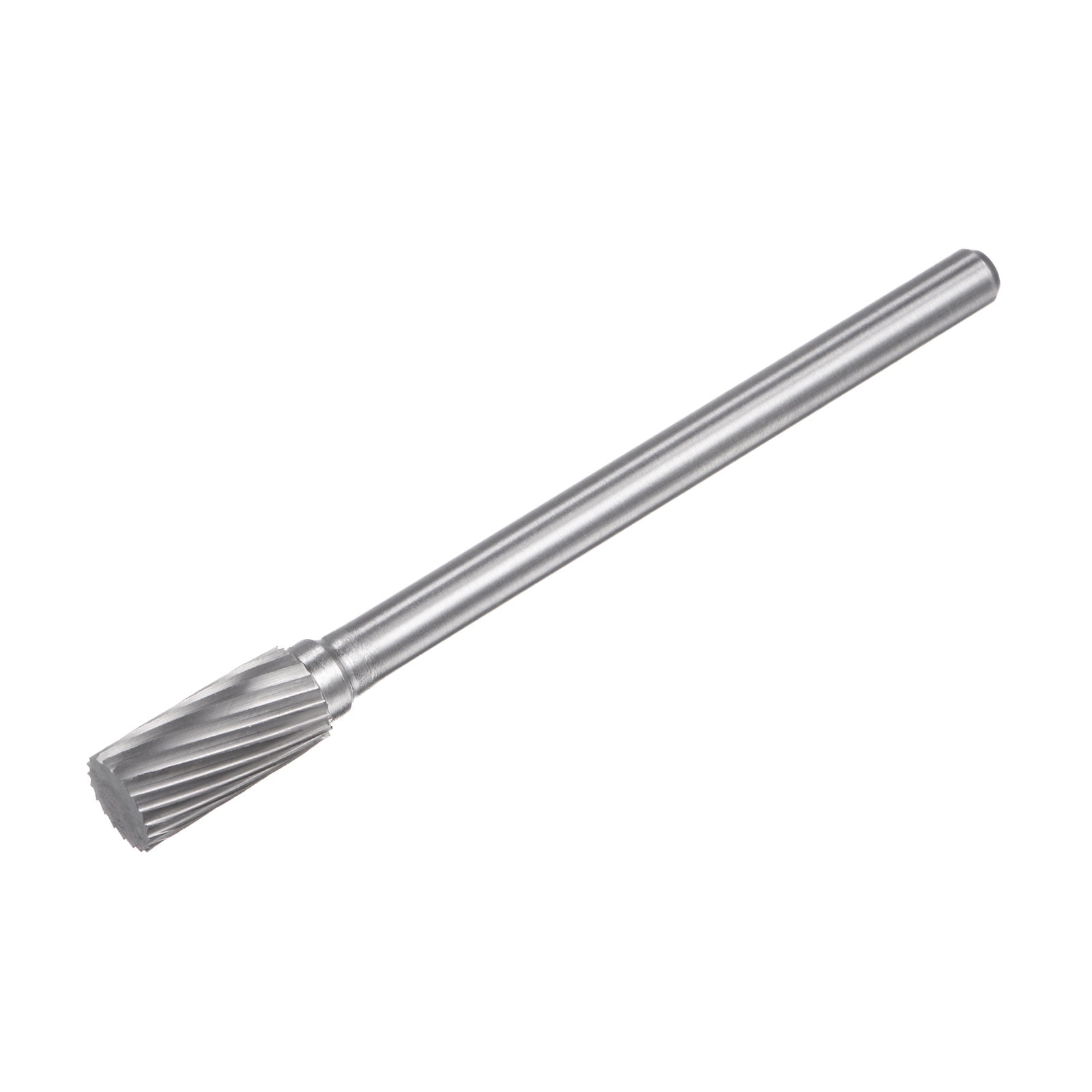Uxcell 10mm x 100mm 6mm Shank Single Cut Cylinder Carbide Cutting Burrs ...