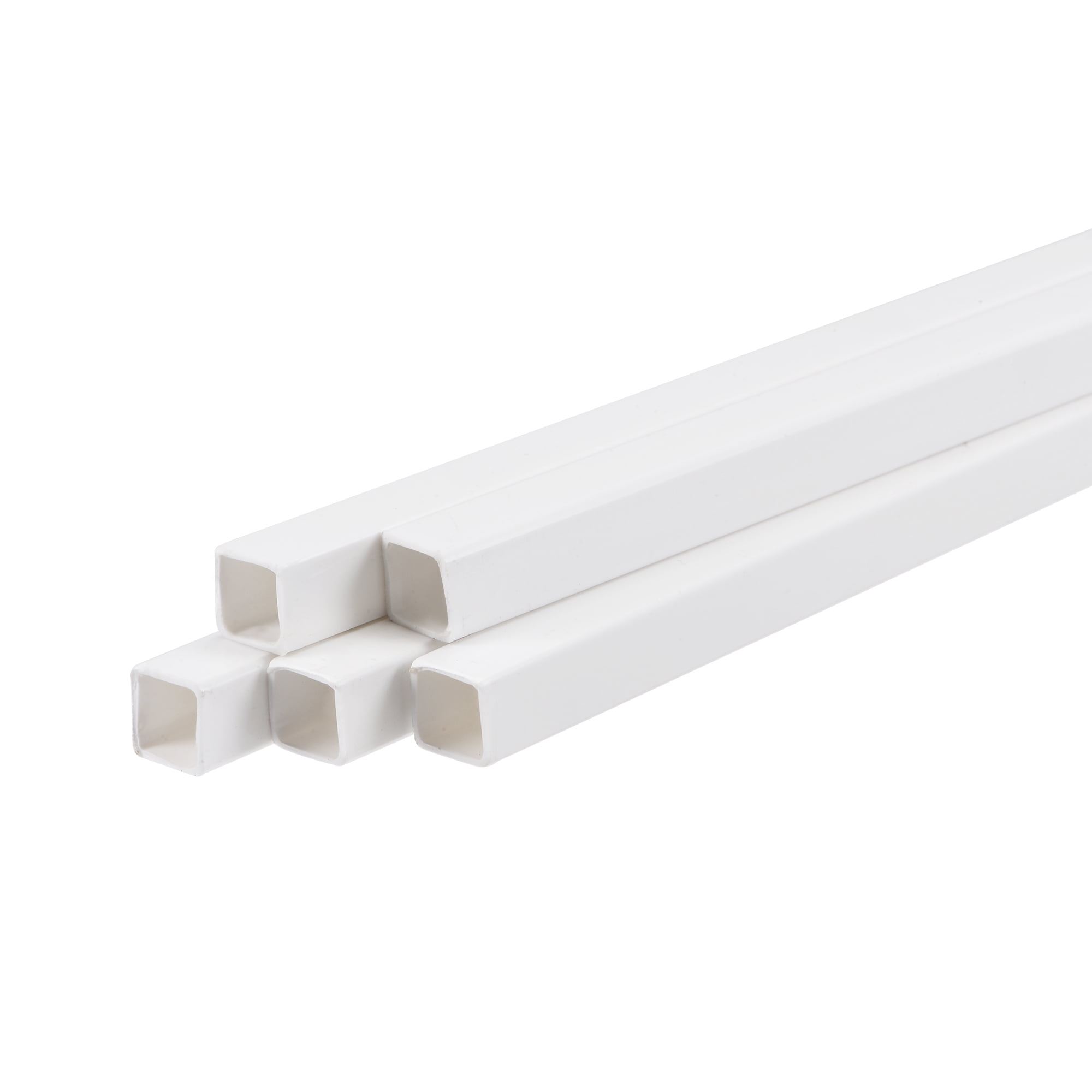 Uxcell 10mmx10mmx250mm White Plastic Model Tube ABS Square Tube for ...
