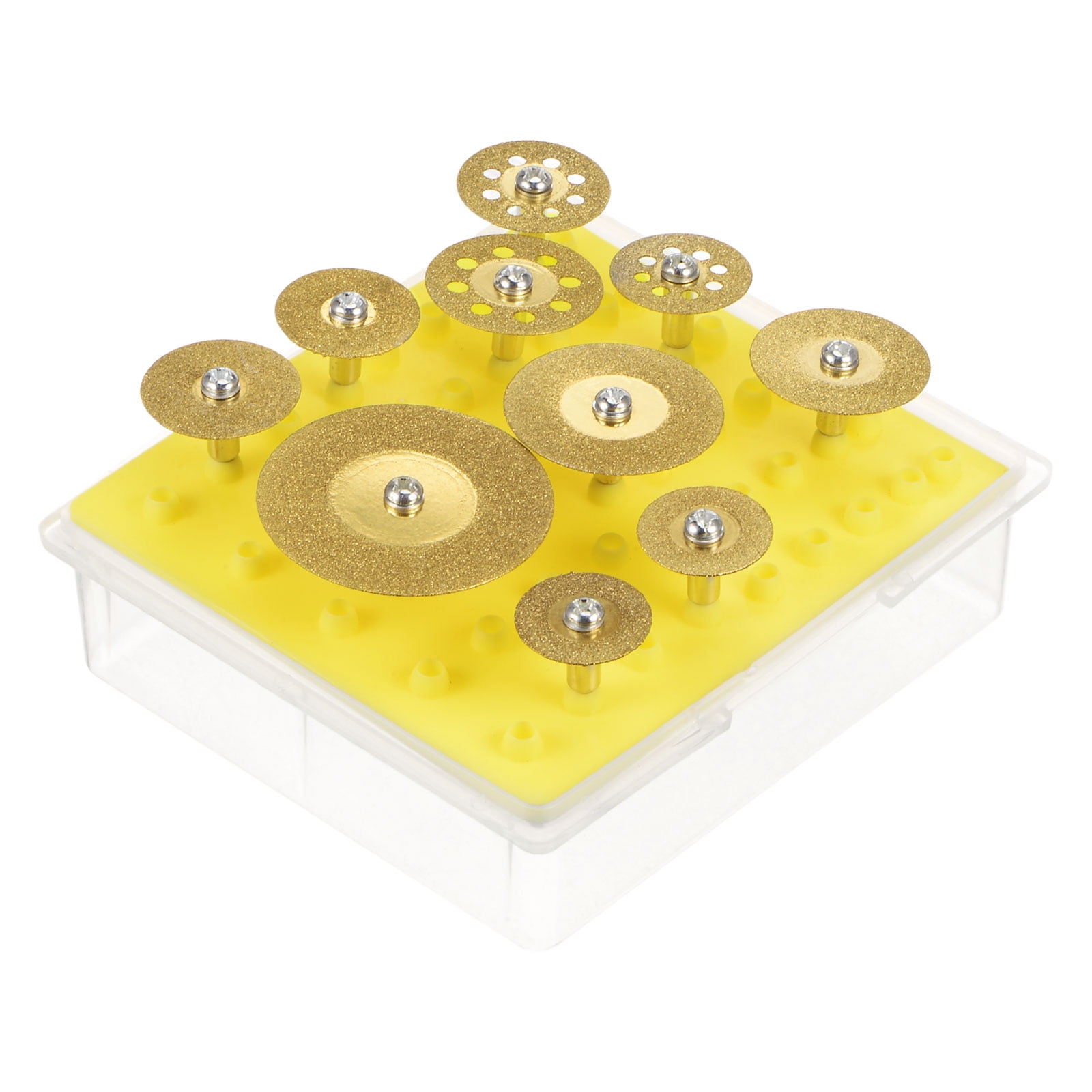 Uxcell 10pack Diamond Cutting Wheel 16mm to 40mm Titanium Coating ...