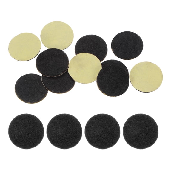 Uxcell 10pack Round Adhesive Felt Circles, 12mm 15/32" Pre Cut Felt ...