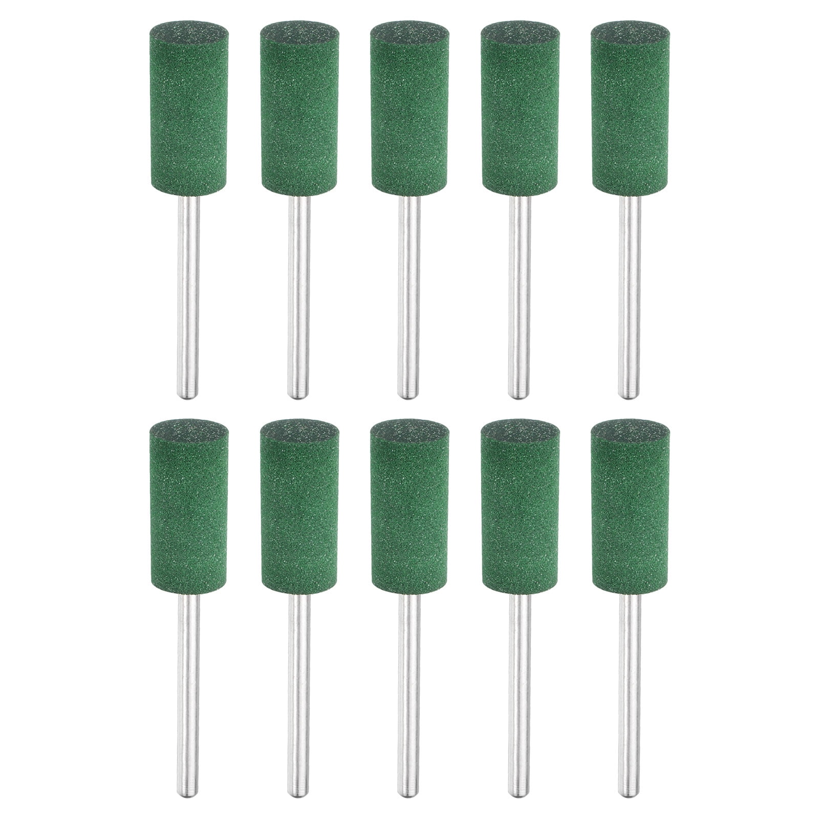 Uxcell 10pack Rubber Polishing Drill Bits, Rotary Buffing Bit with 10mm ...