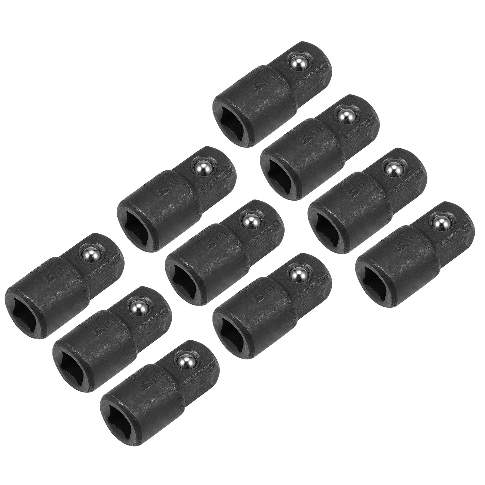 Uxcell 10pcs 1/4" Drive (F) to 3/8" M Socket Reducer Adapters, Female ...