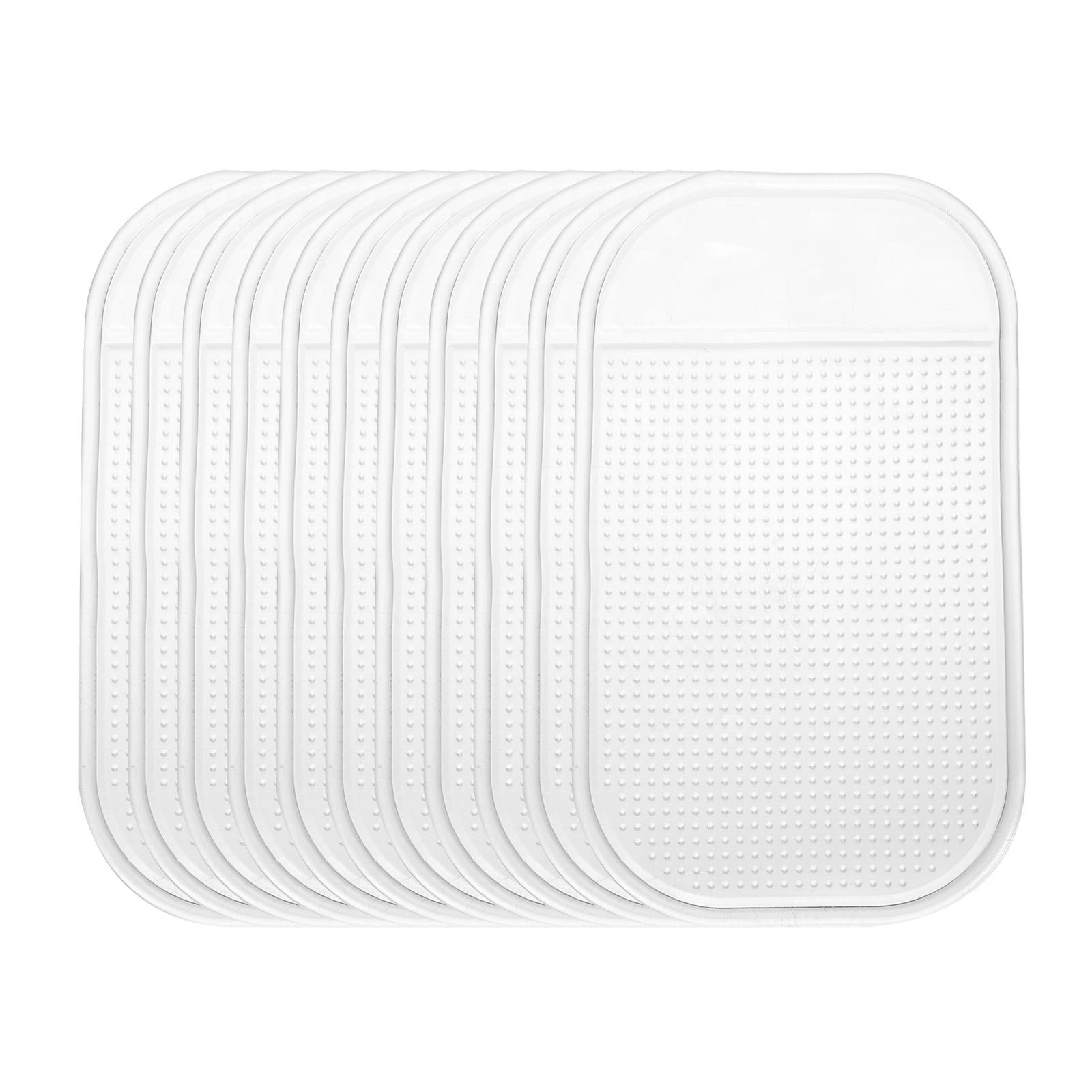 Uxcell 10pcs Car Dashboard Anti-Slip Mat 5.5"x3" Universal Sticky Dash ...