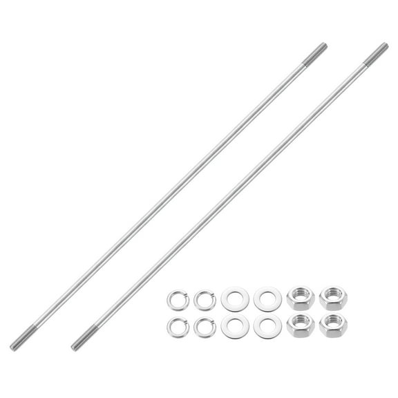 CERPXFF-5pcs Double Ended Stud Screws, M6x190mm 304 Stainless Steel ...