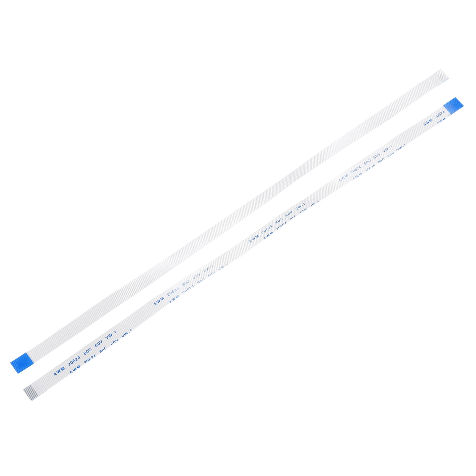 Uxcell 10pcs FFC Flexible Flat Cable, 12 Pins 0.5 mm Pitch 250mm FPC ...