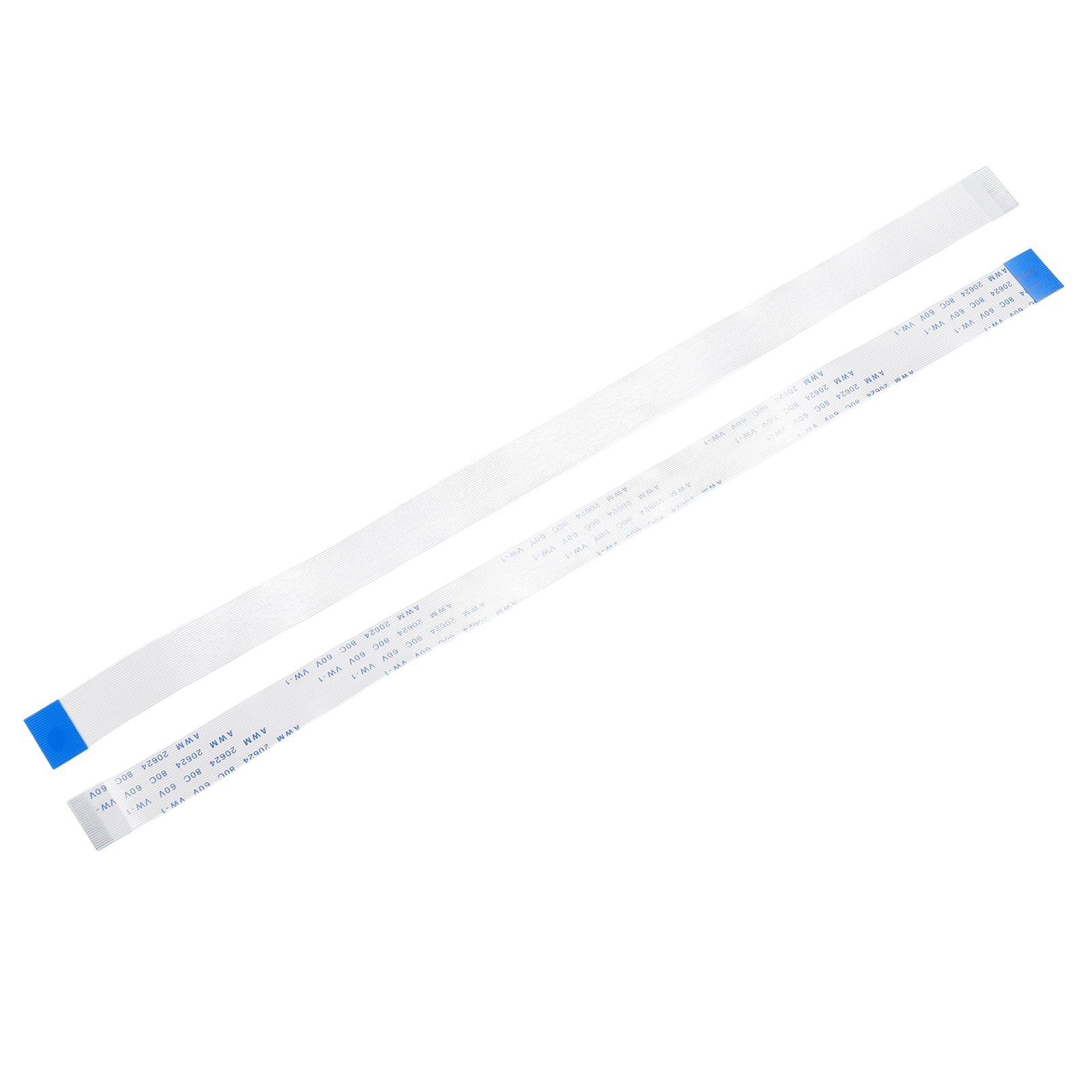 Uxcell 10pcs FFC Flexible Flat Cable, 24 Pins 0.5 mm Pitch 250mm FPC ...