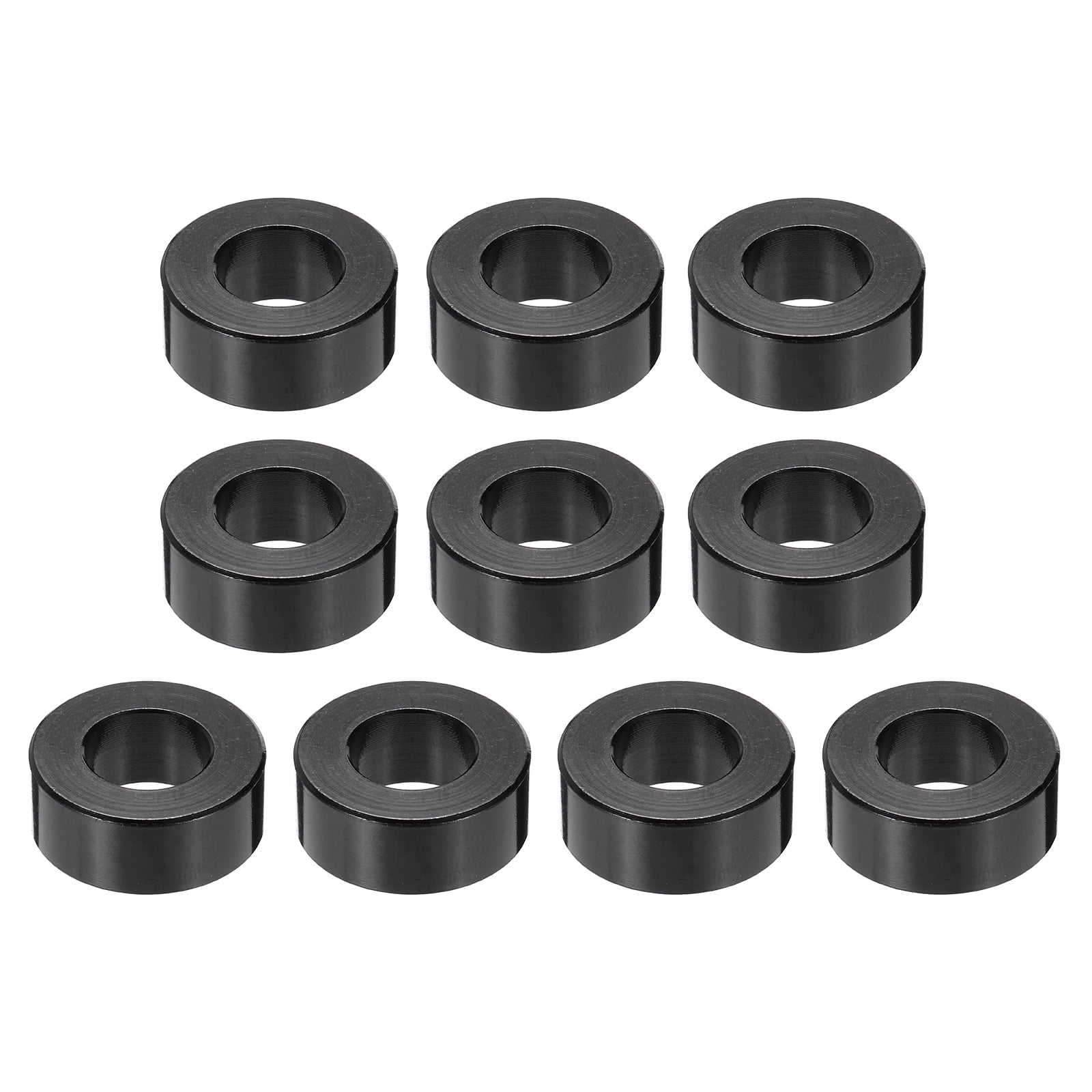 Uxcell 10pcs M10 Aluminium Spacers, 3/8" ID x 3/4" OD Round Standoff ...