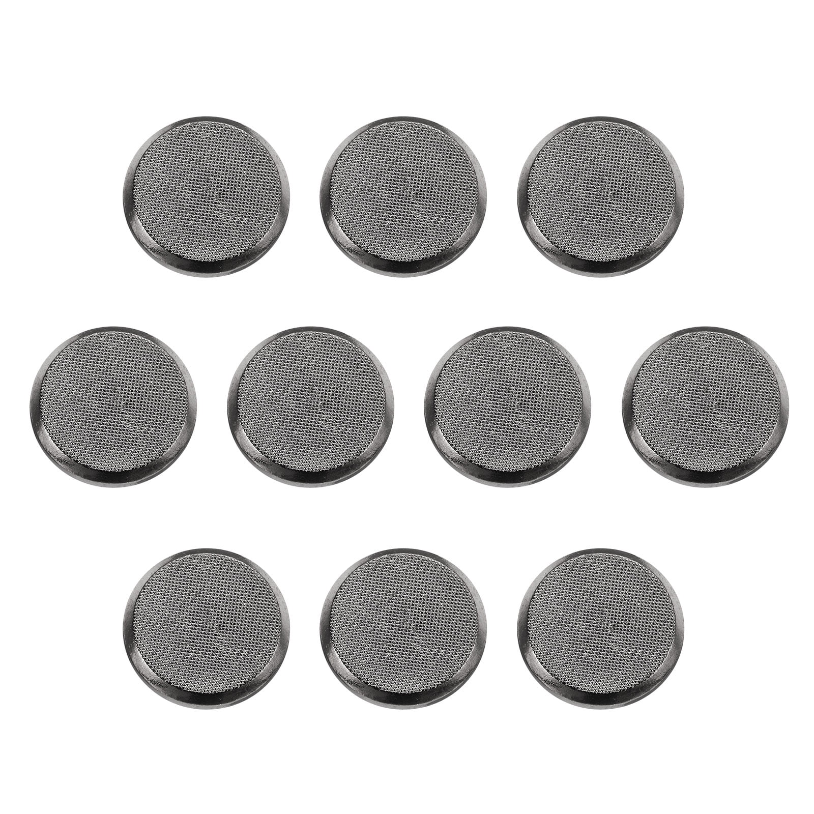 Uxcell 10pcs Metal Round Flat Buttons 28mm Alloy Shank Sewing Buttons ...
