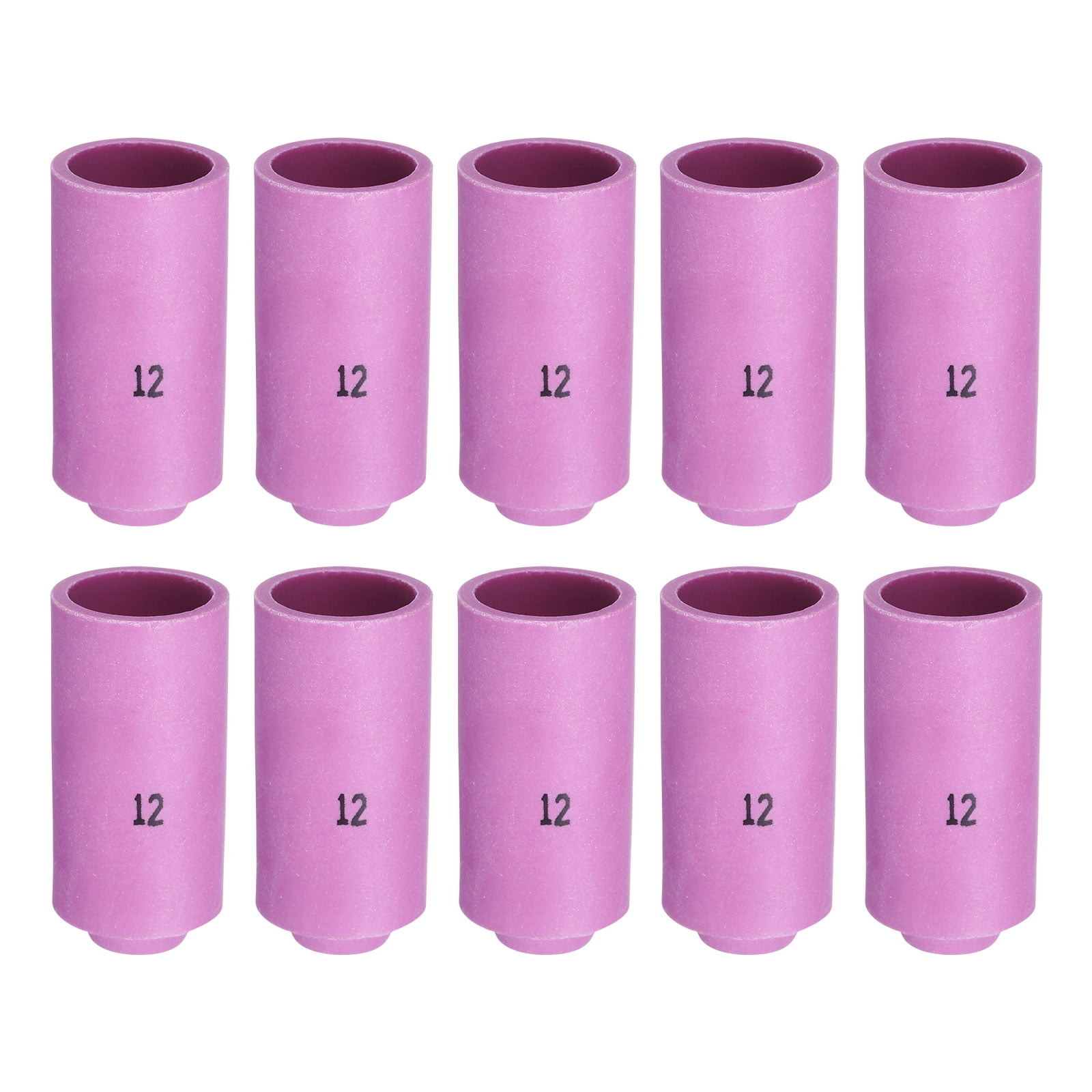 Uxcell 10pcs Nozzles Ceramic Shield Cup 12# 10N44 Welding Torch Tip for ...