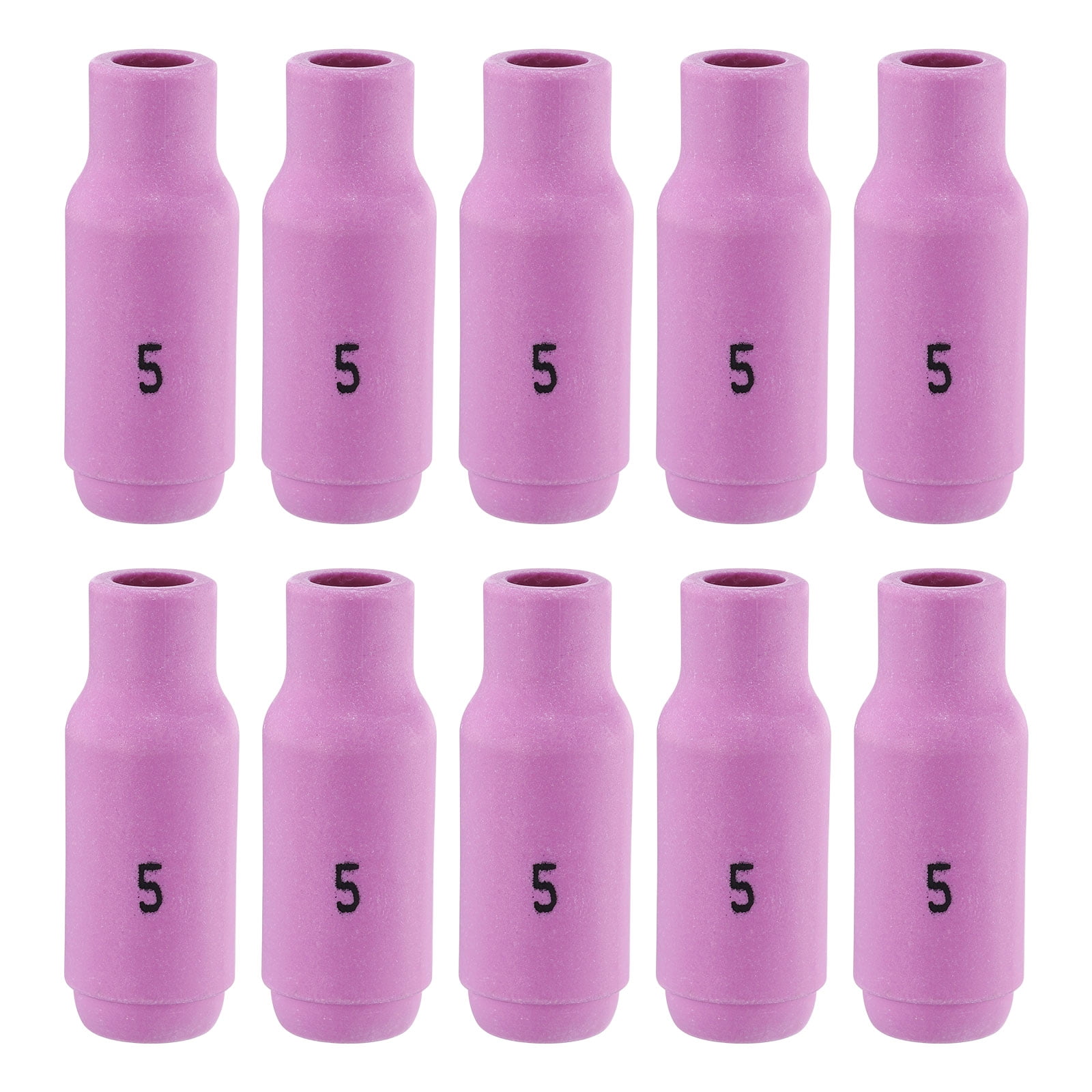 Uxcell 10pcs Nozzles Ceramic Shield Cup 5# 10N49 Welding Torch Tip for ...