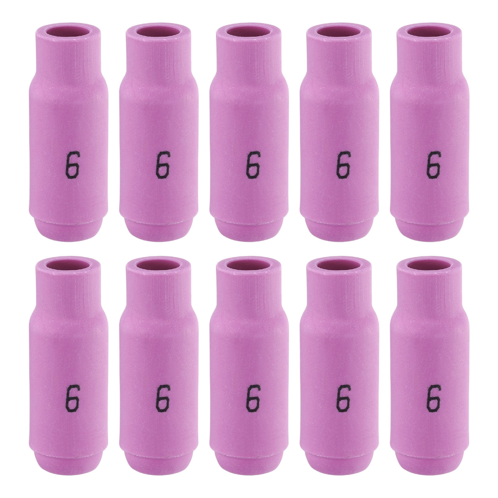 Uxcell 10pcs Nozzles Ceramic Shield Cup 6# 10N48 Welding Torch Tip for ...