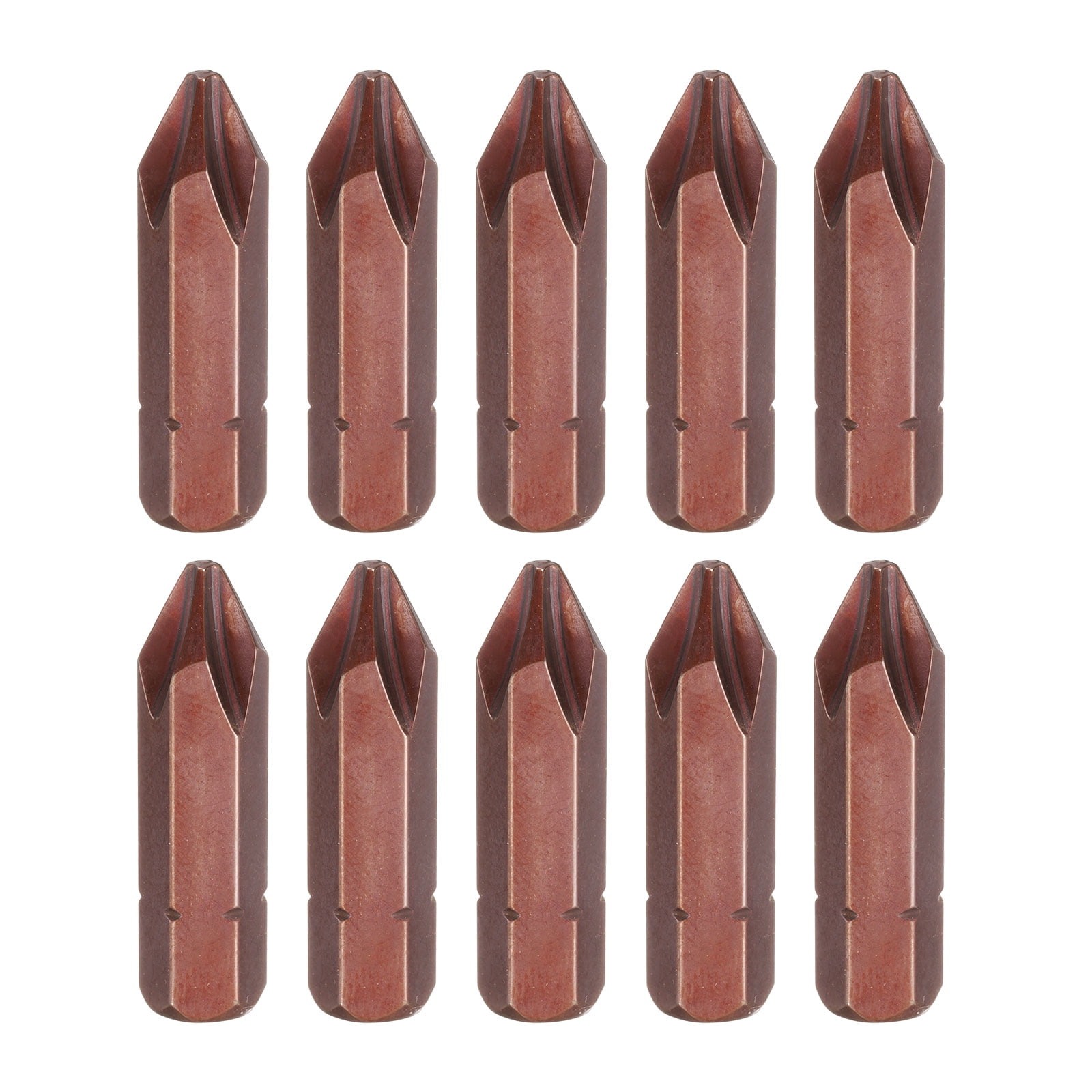 Uxcell 10pcs PH2 Magnetic Phillips Screwdriver Bit 5/16" Hex Shank 32mm ...