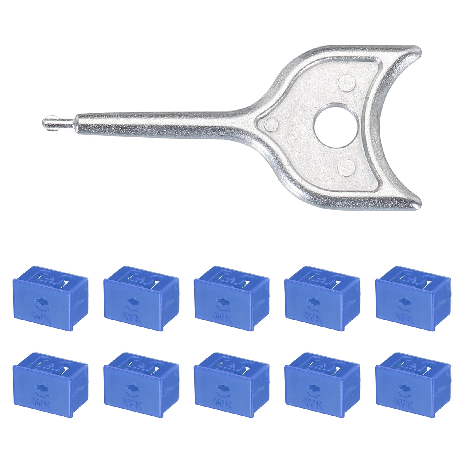 Uxcell 10pcs Port Blocker Locking SFP Port/Dust Blocker with Metal ...