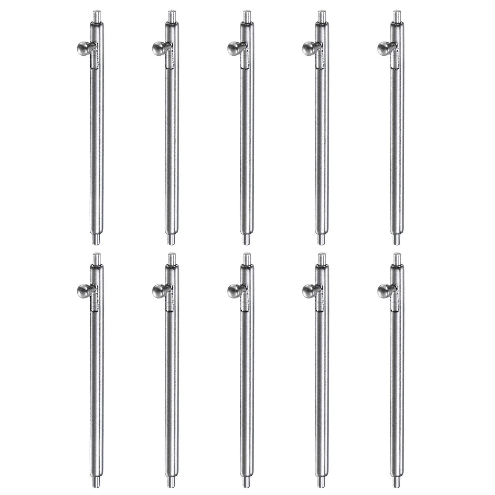 Uxcell 10pcs Quick Release Spring Bar 22mm Width 1.5mm Diameter ...