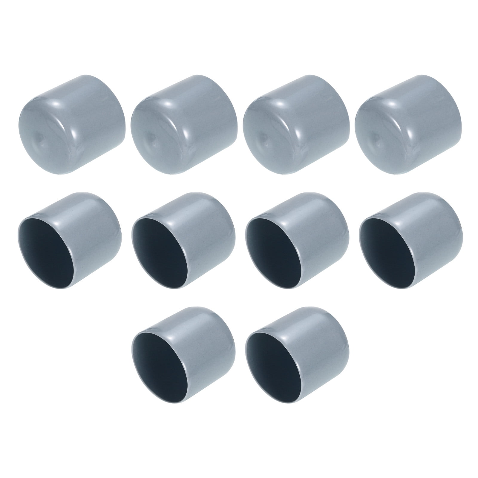 Uxcell 10pcs Rubber End Caps 32mm(1.3") ID Vinyl Round End Cap Cover ...