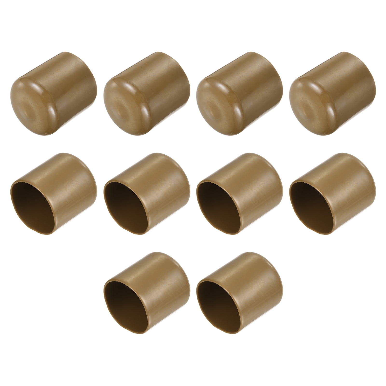 Uxcell 10pcs Rubber End Caps 32mm ID Vinyl End Cover Screw Thread ...