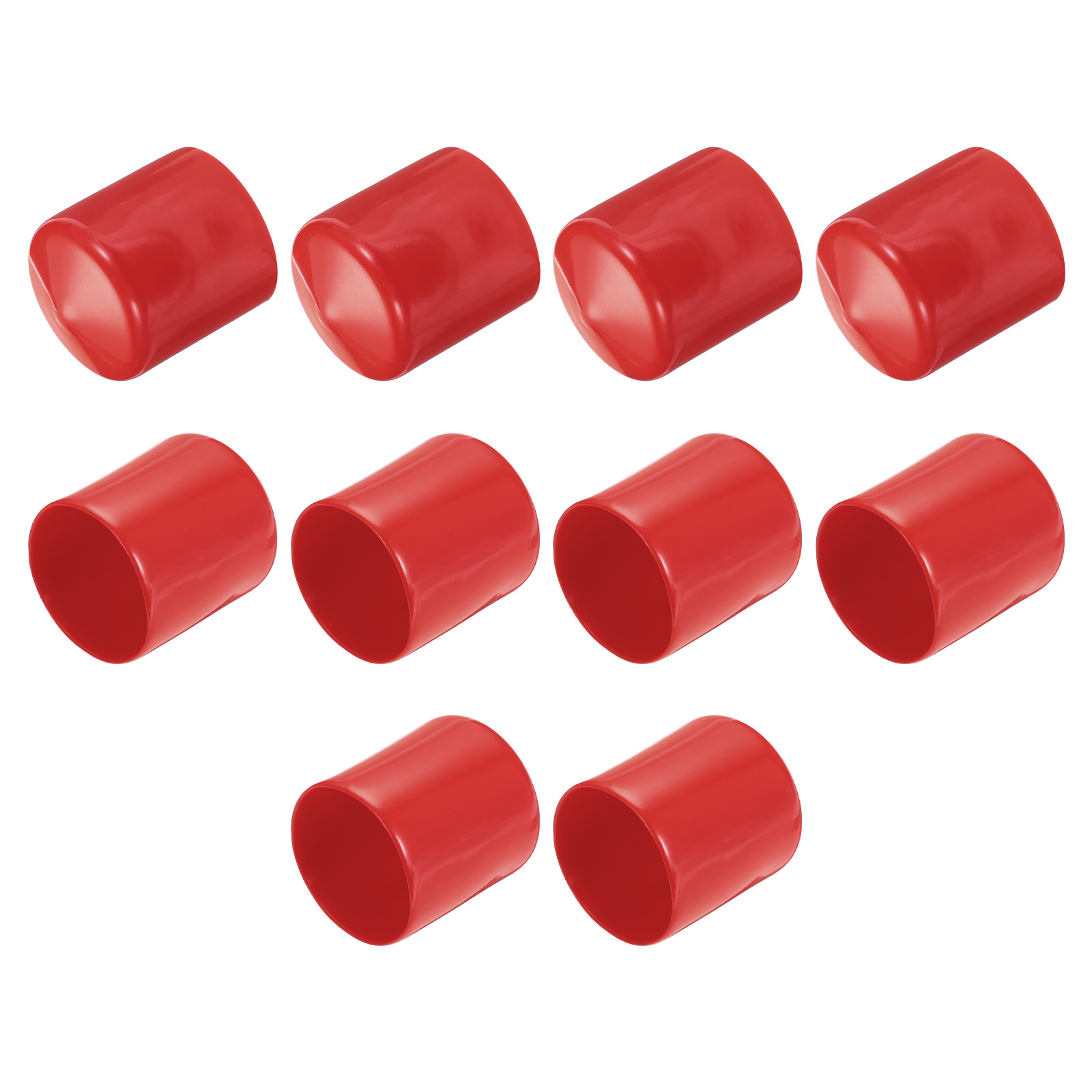 Uxcell 10pcs Rubber End Caps 37mm(1 1/2") ID Vinyl Round End Cap Cover ...