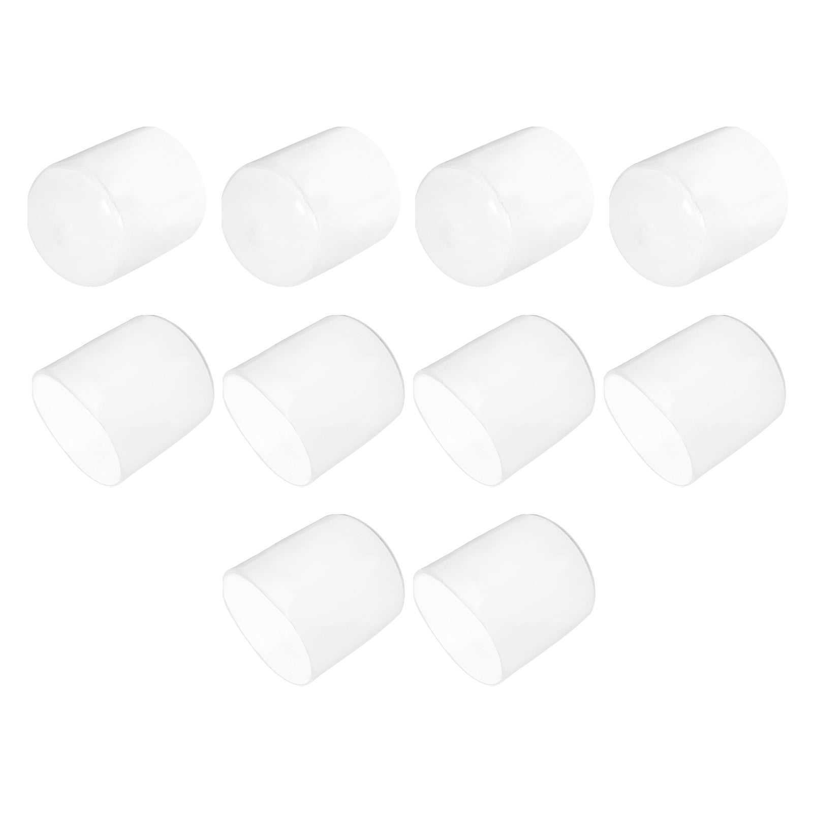 Uxcell 10pcs Rubber End Caps 40mm(1.6") ID Vinyl Round End Cap Cover ...