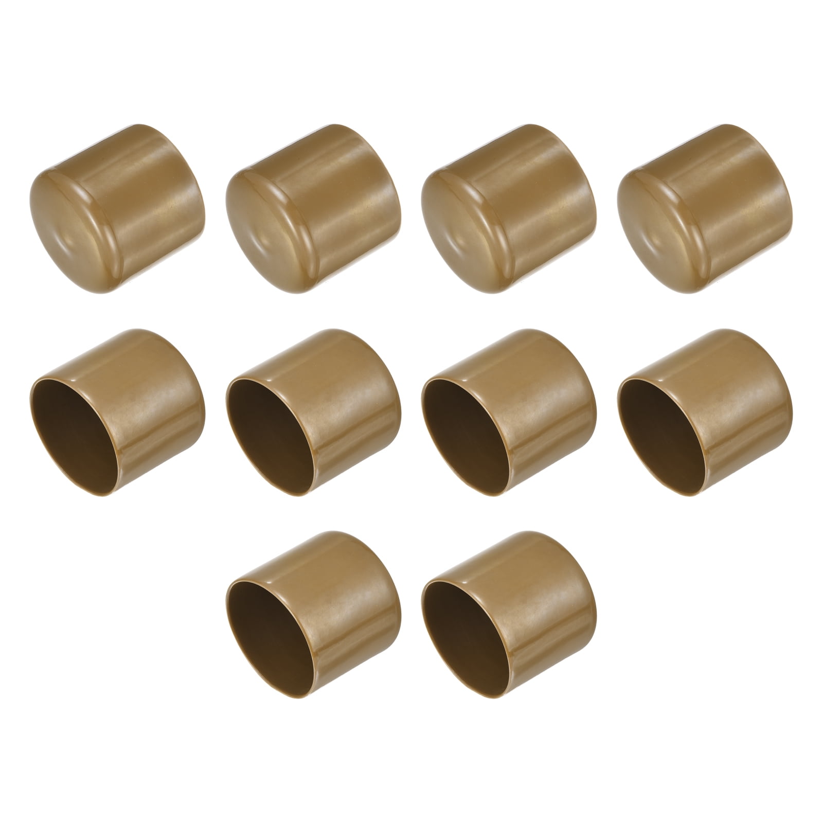 Uxcell 10pcs Rubber End Caps 44mm ID Vinyl End Cover Screw Thread ...