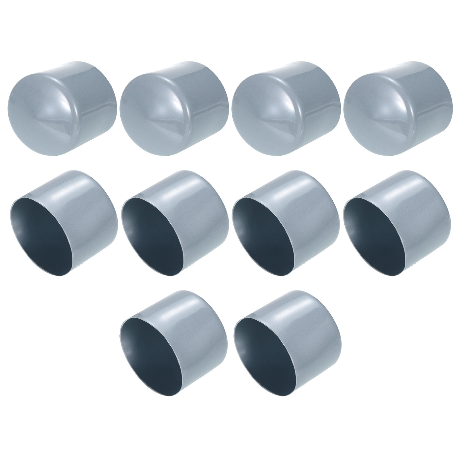 Uxcell 10pcs Rubber End Caps 50mm(2") ID Vinyl Round End Cap Cover ...