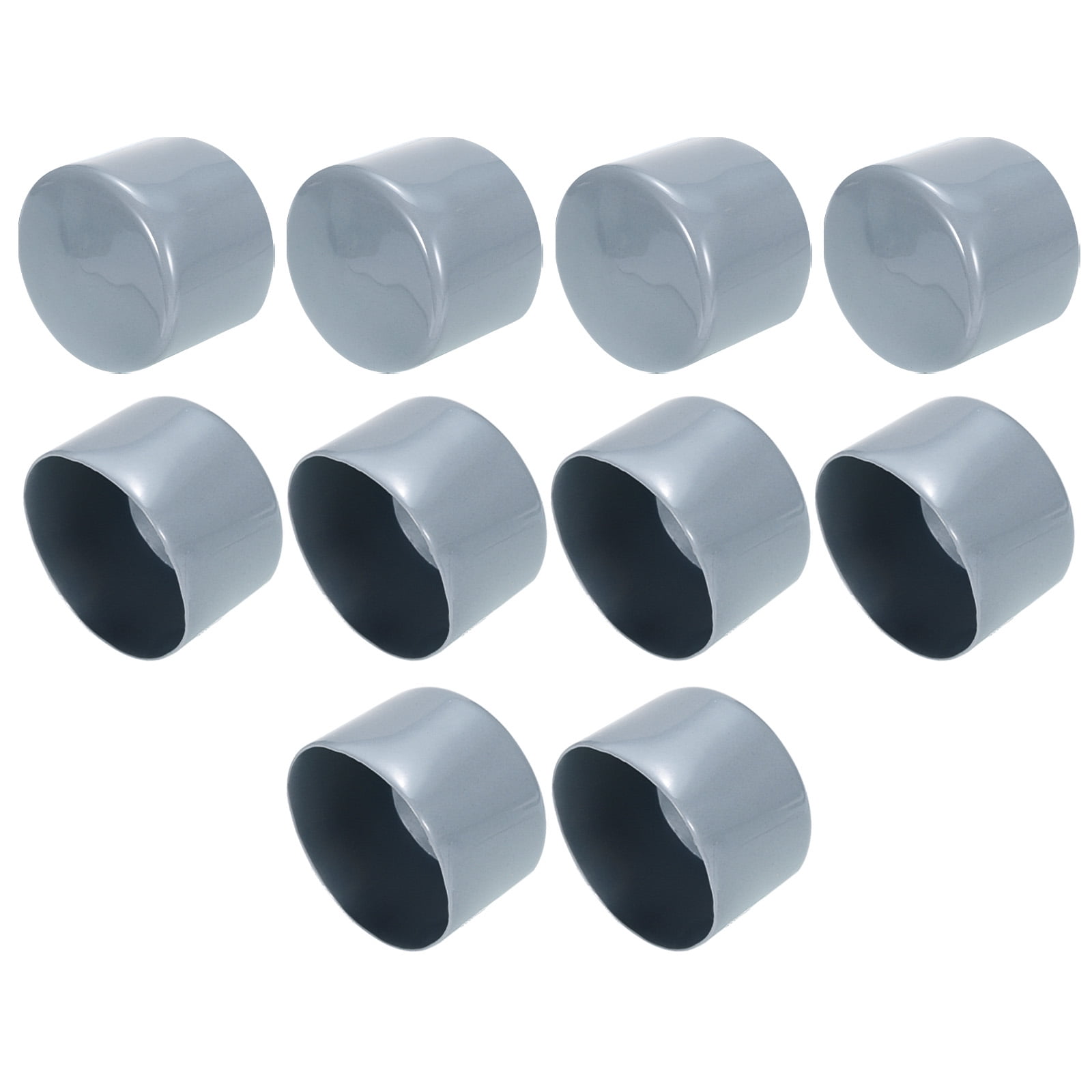 Uxcell 10pcs Rubber End Caps 60mm(2.4") ID Vinyl Round End Cap Cover ...