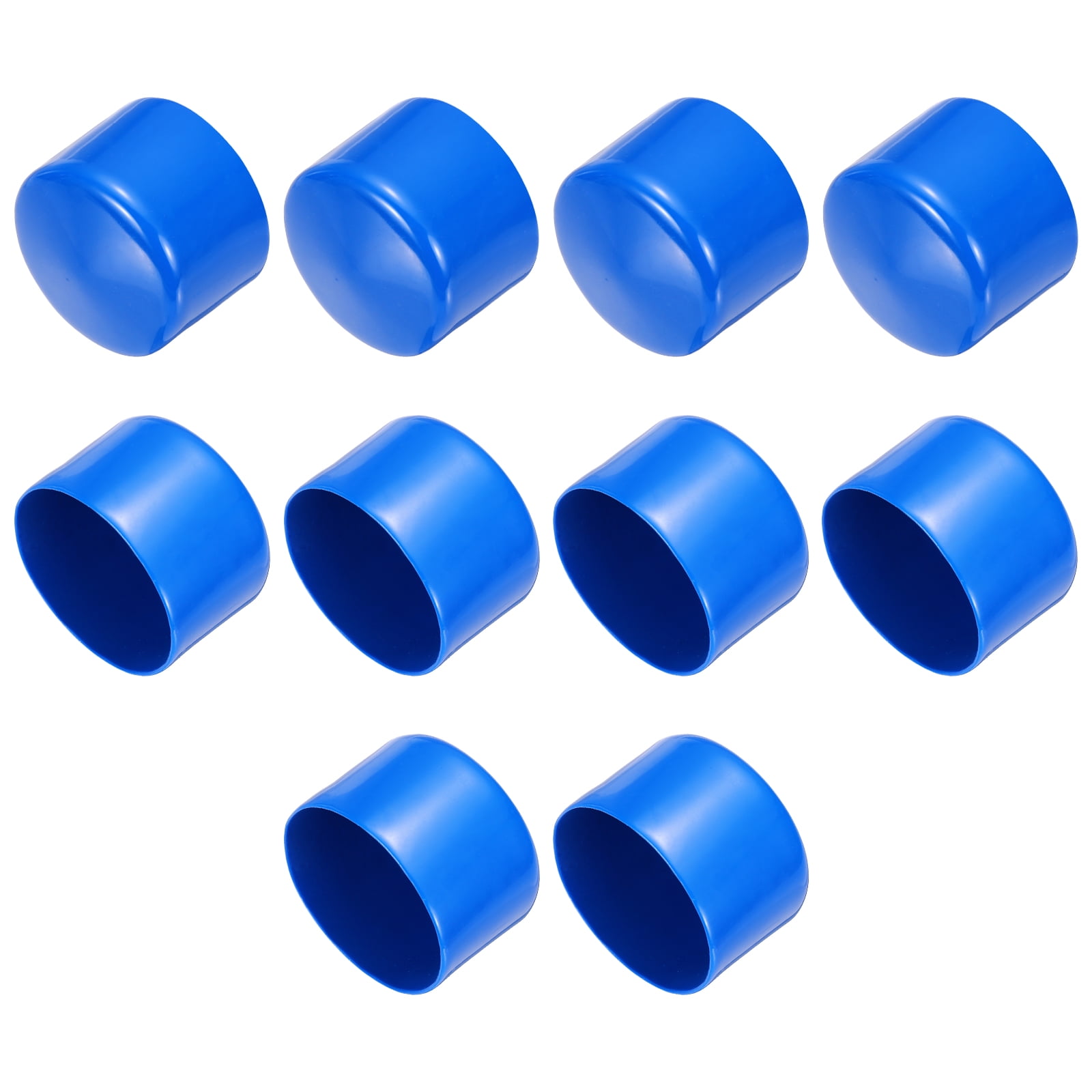 Uxcell 10pcs Rubber End Caps 63mm(2.5 Inch) ID Vinyl Round End Cap ...