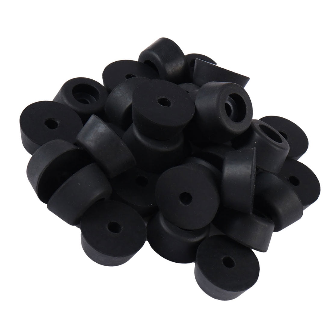 Uxcell 10pcs Rubber Feet Bumpers Furniture Table Amplifier Leg Pads ...