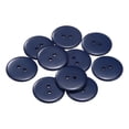 Uxcell 10Pcs Sewing Button 1" 2 Holes Resin Round Craft Replacement ...