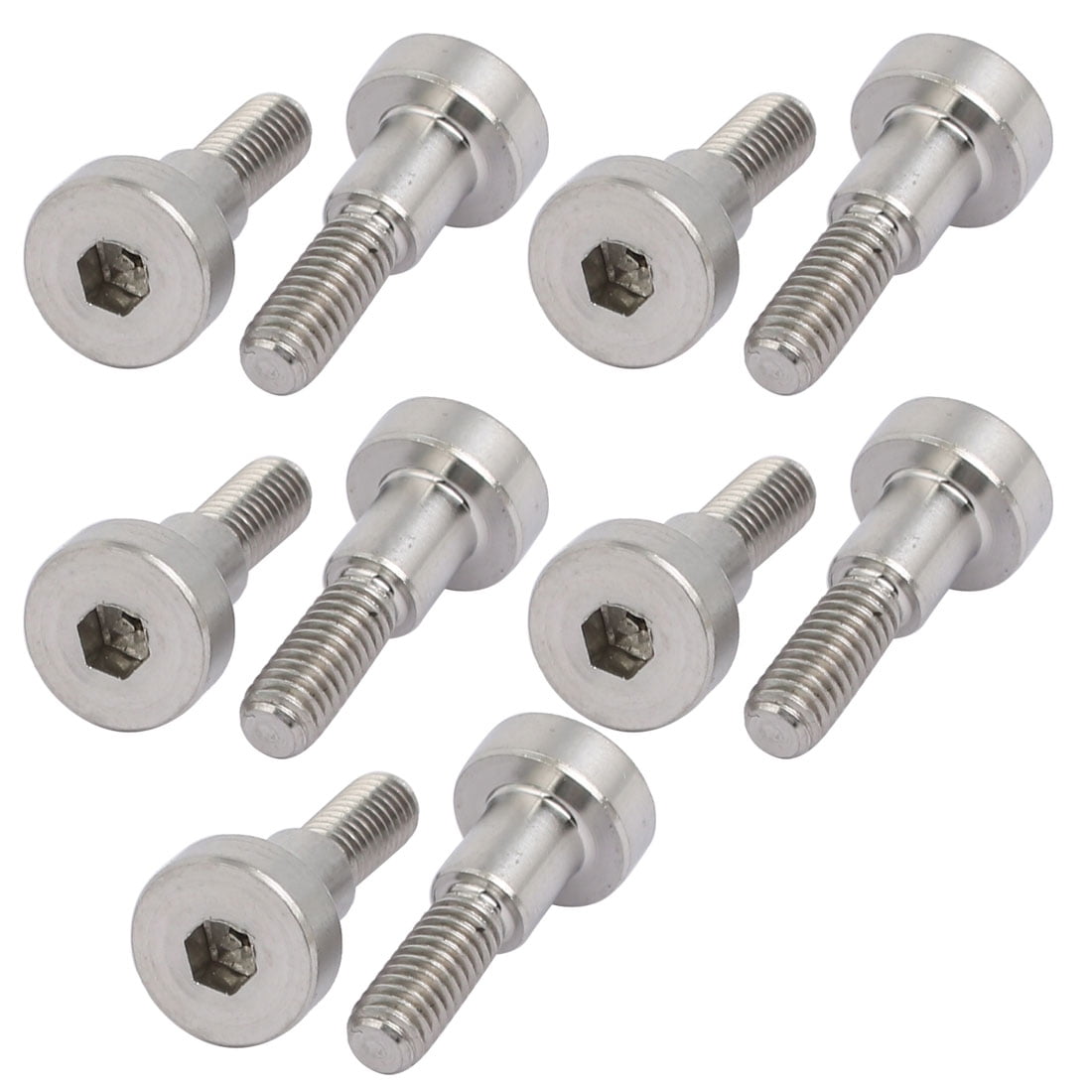 Uxcell 10pcs Shoulder Bolt 5mm Shoulder Dia 6mm Shoulder Length M4 ...