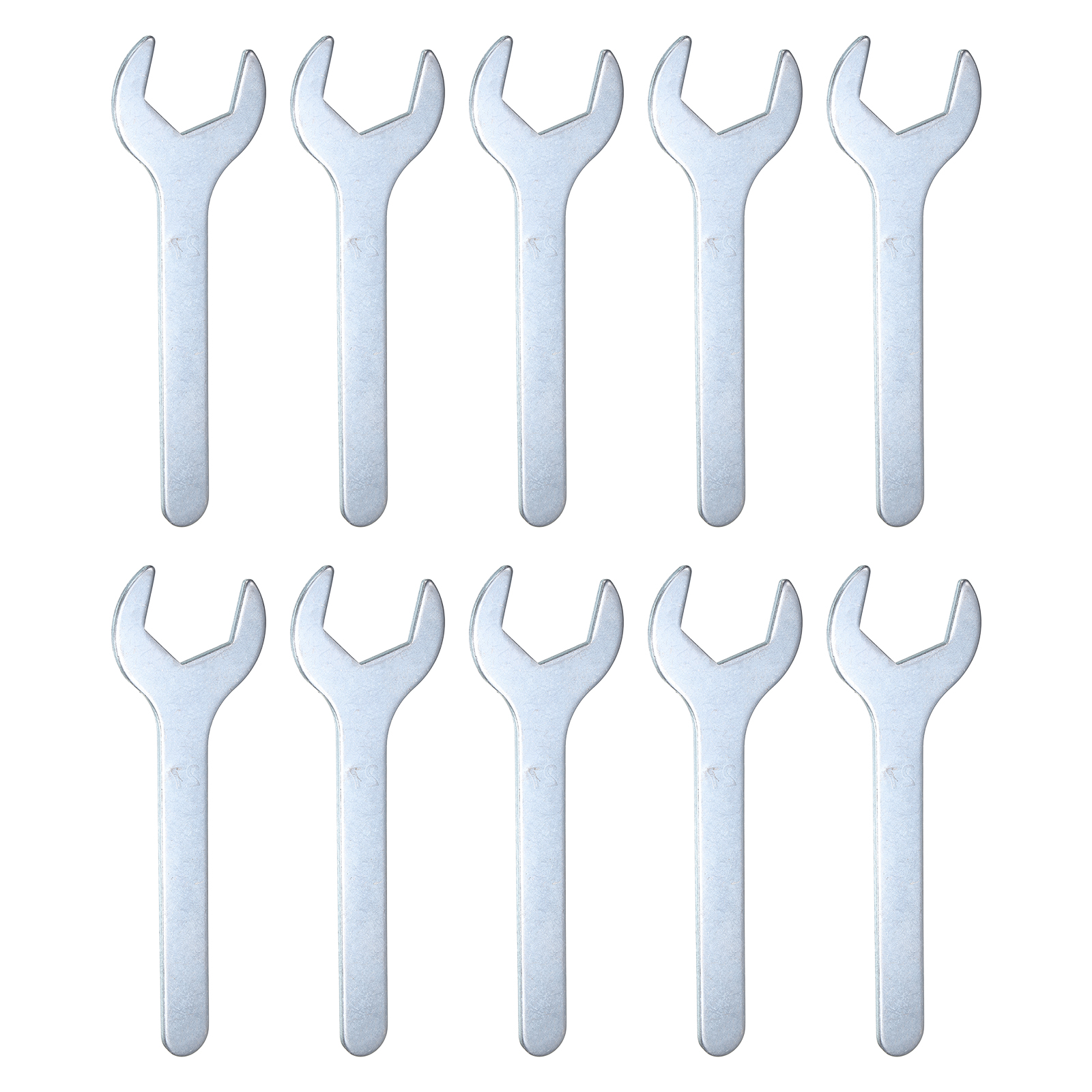 Uxcell 10pcs Small Wrench Open End Thin Wrench 27x140x2.6mm Metric U ...