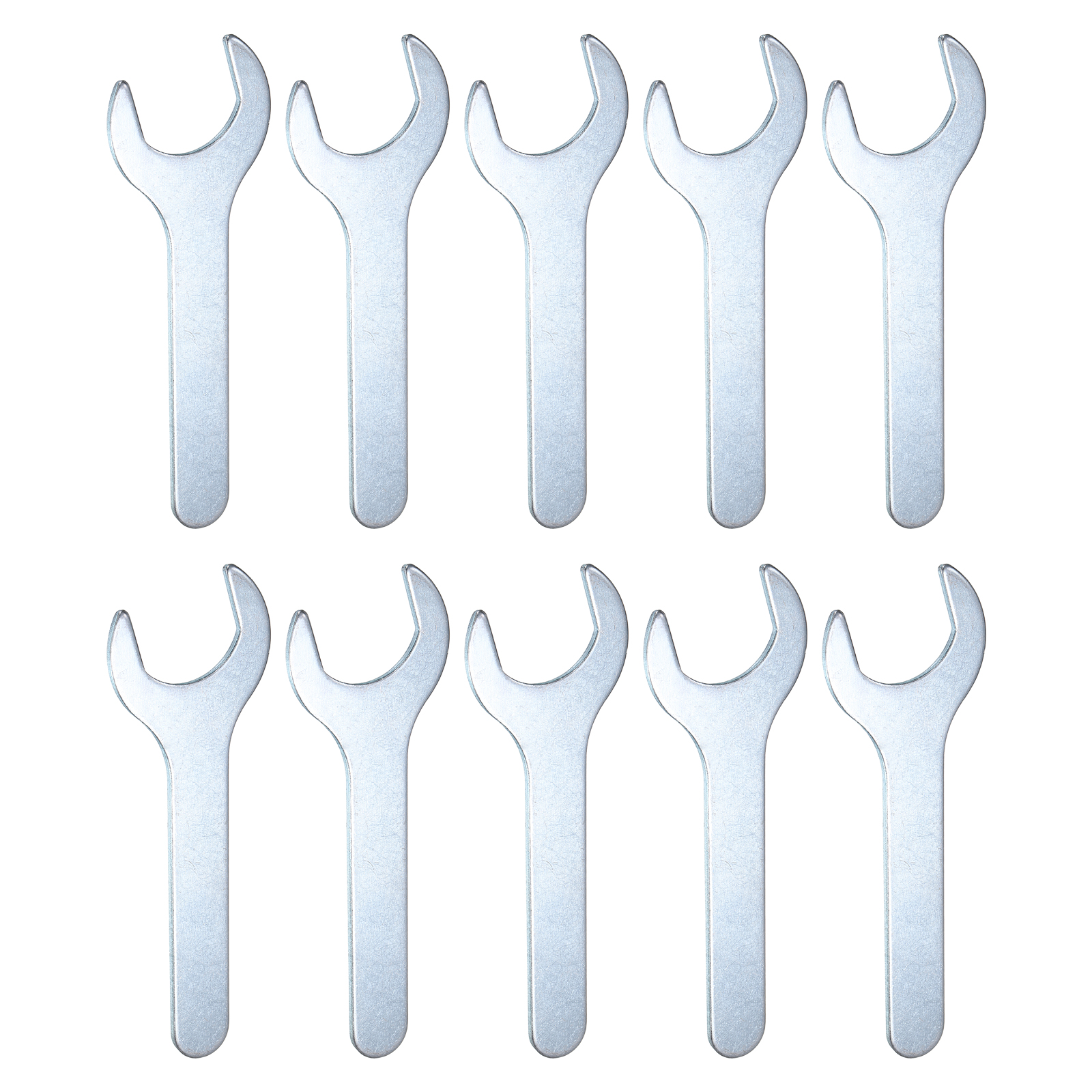 Uxcell 10pcs Small Wrench Open End Thin Wrench 28x135x2.8mm Metric U ...