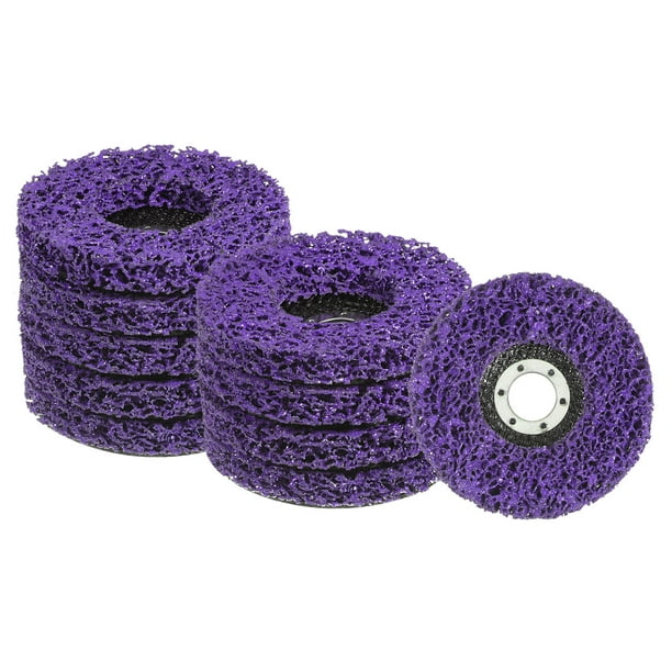 Uxcell 10pcs Strip Discs Stripping Wheels 4-1/2"x7/8" Rust Remover ...