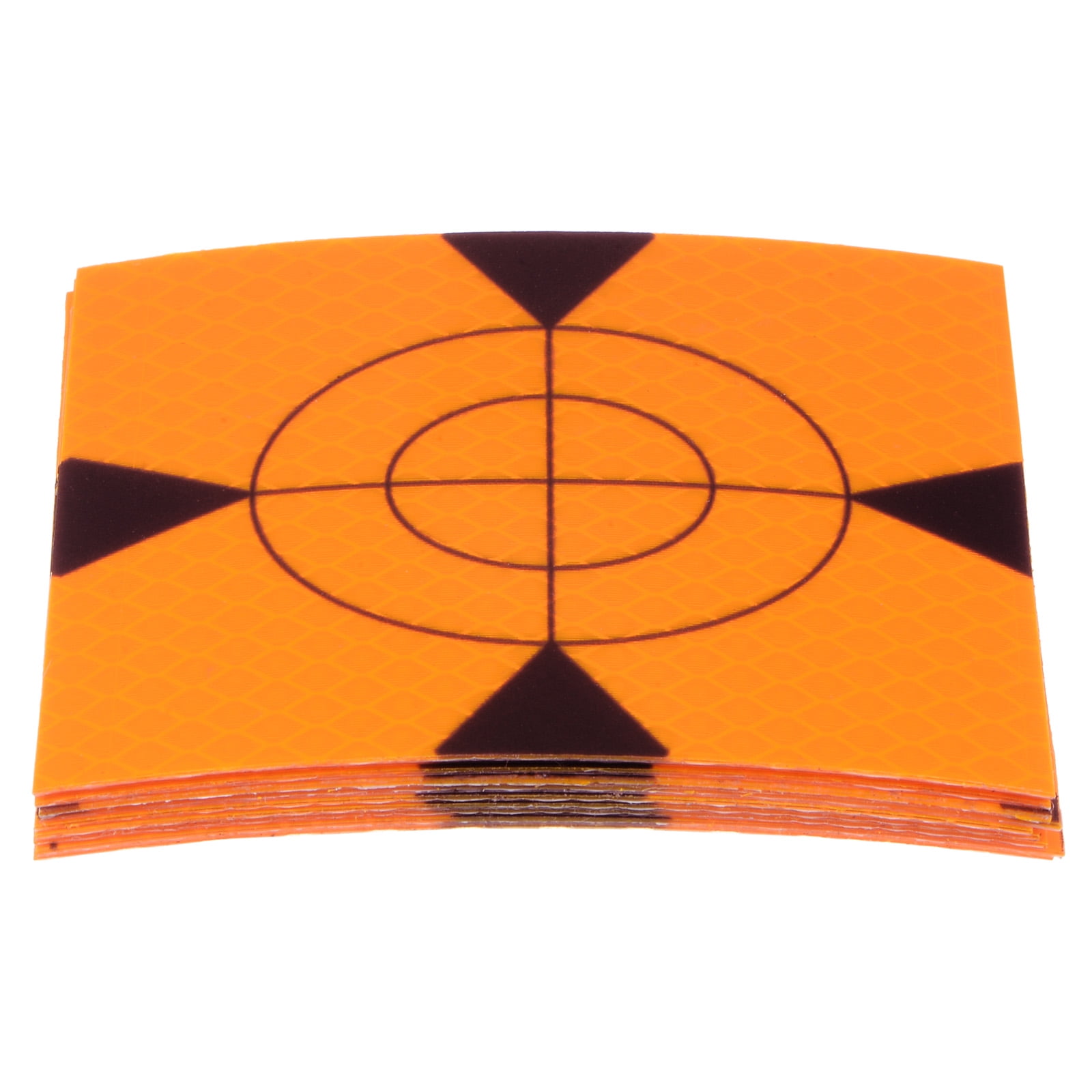 Uxcell 10pcs Survey Reflector Target 80x80mm Self-adhesive Reflective ...