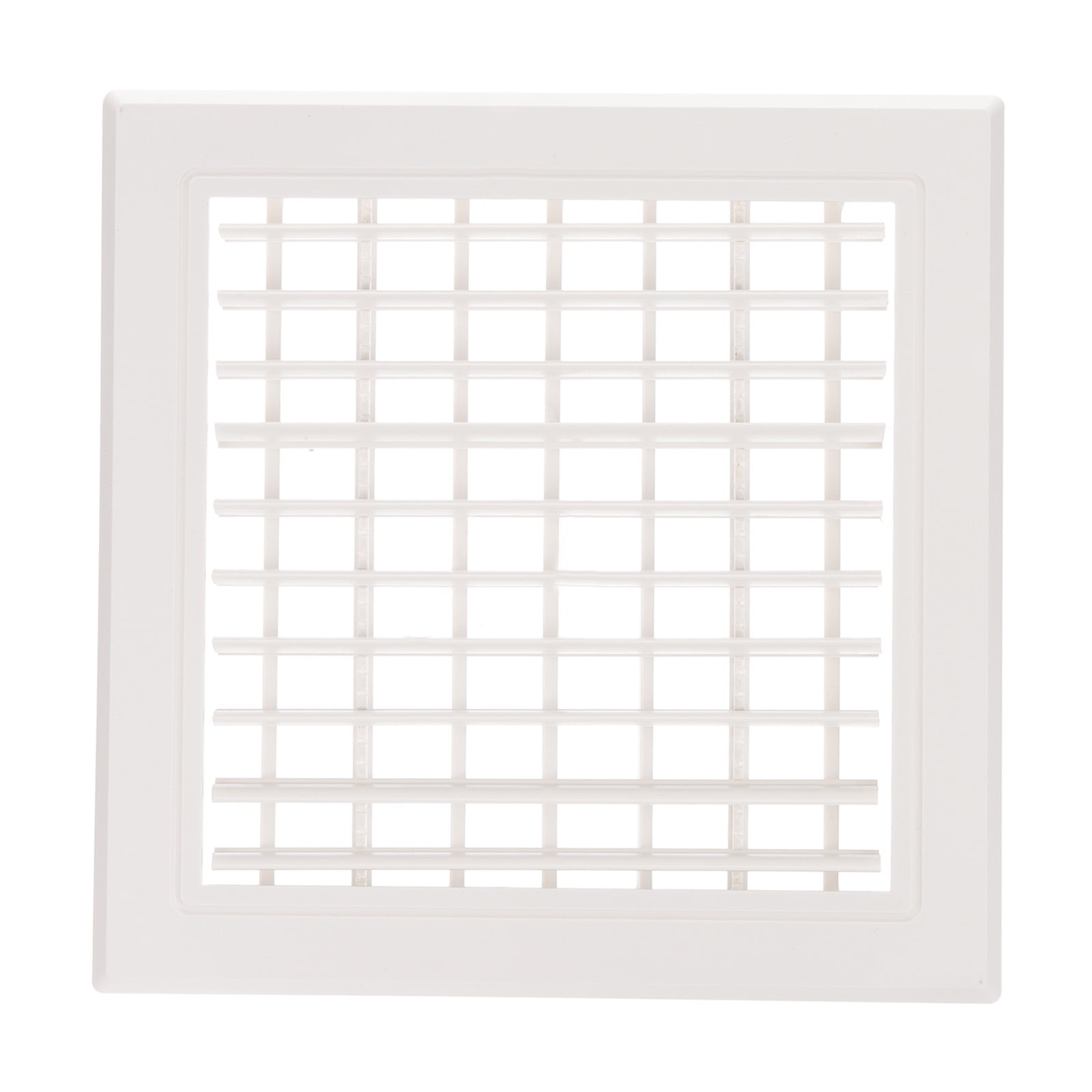 Uxcell 10x10 Inch Plastic Ventilation Grille, Adjustable Outlet Air ...
