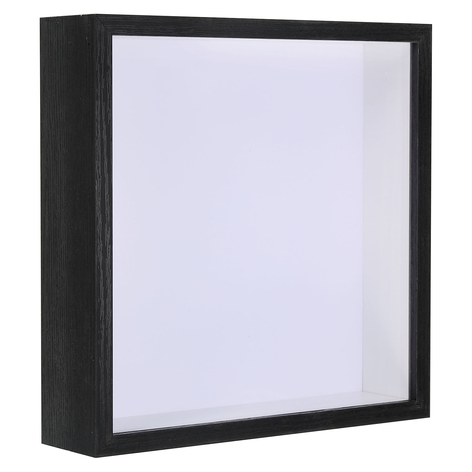 Uxcell 10x10 Shadow Box Frame Wooden Dried Flower Display Stand ...