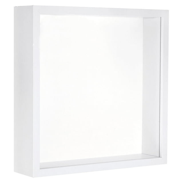 Uxcell 10x10 Shadow Box Frame Wooden Dried Flower Display Stand ...