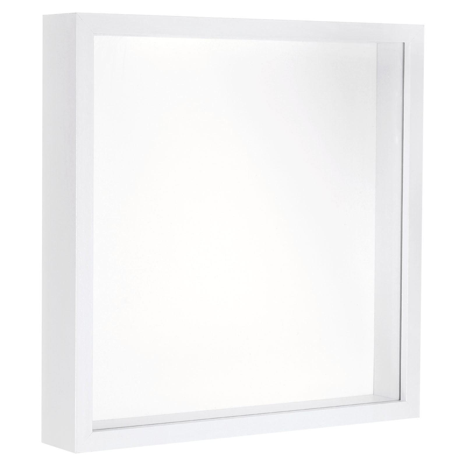 Uxcell 10x10 Shadow Box Frame Wooden Dried Flower Photo Frame Floating ...