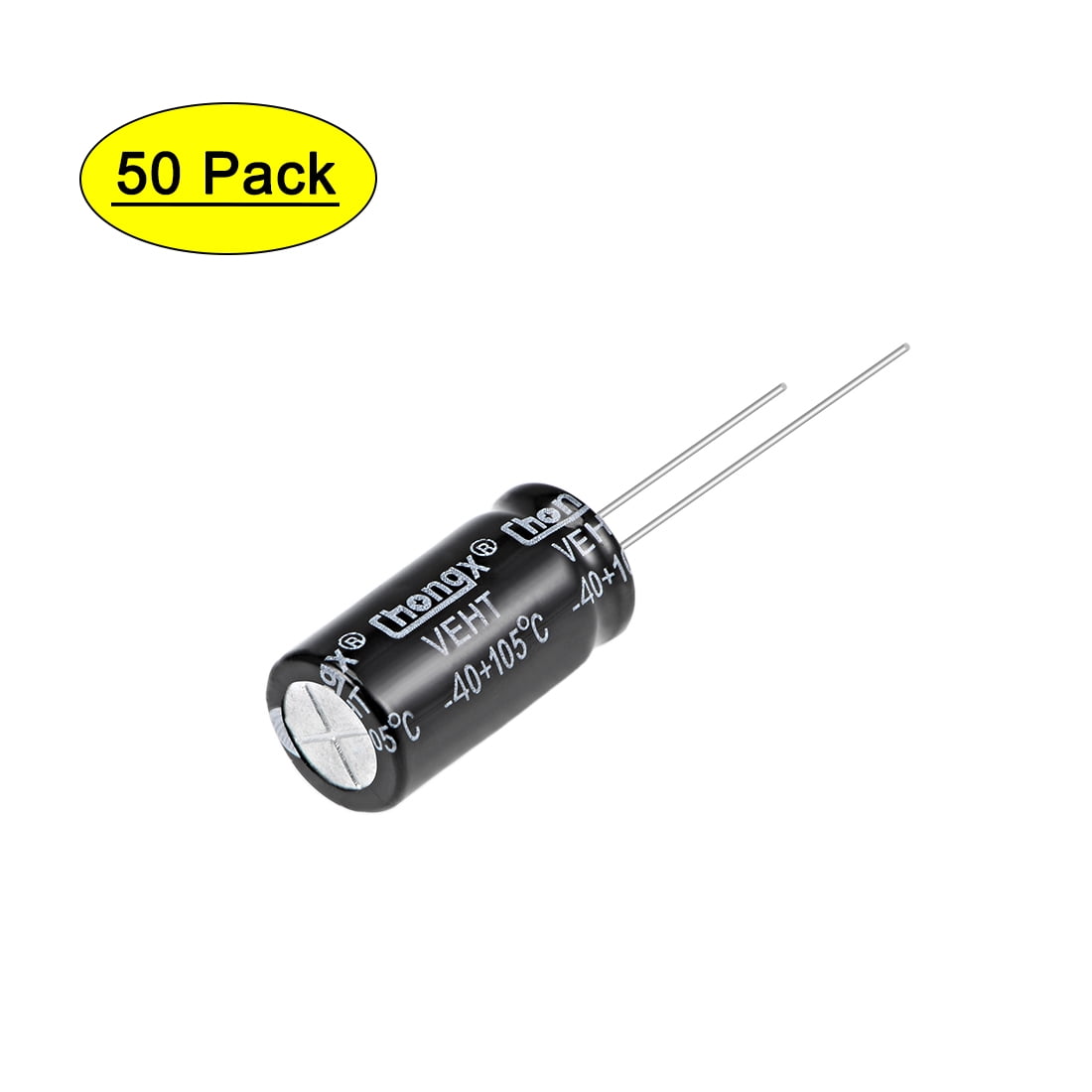 Uxcell 10x20mm 2200uF 16V 105C High Temp Aluminum Electrolytic ...