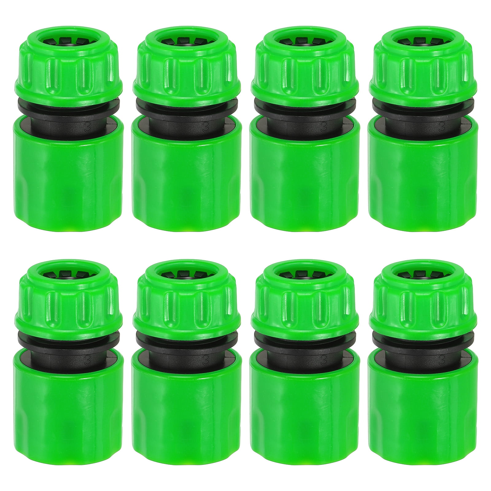 Uxcell 11/16" Hose Repair Connector Extender, 8Pcs Plastic Garden Hose ...