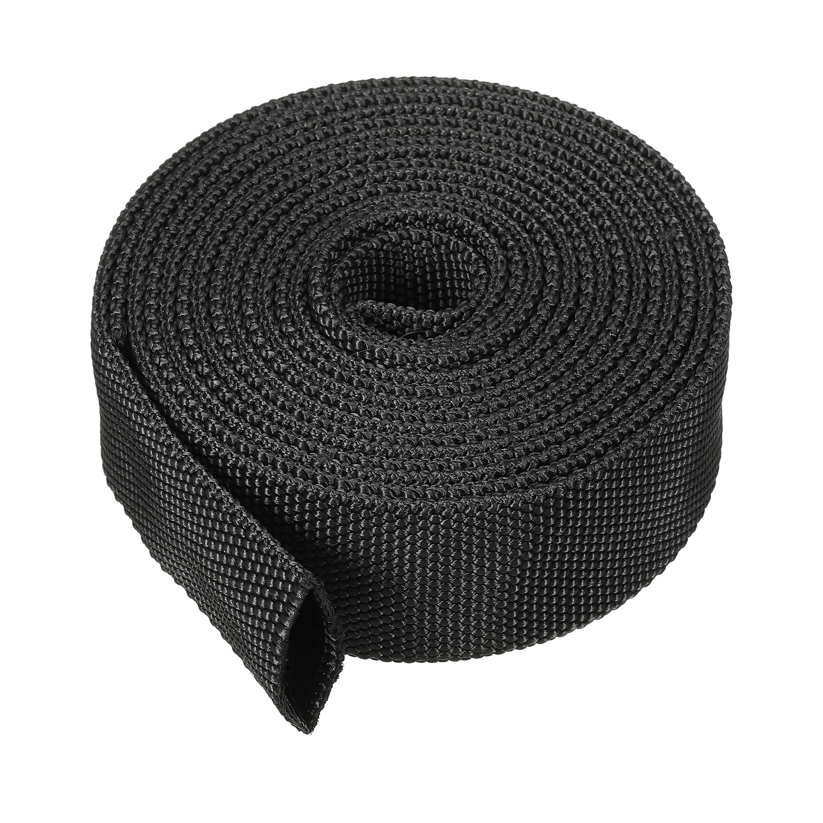 Uxcell 11.4" Dia 10FT Nylon Protective Hose Sleeve, Cable Cover Sheath ...