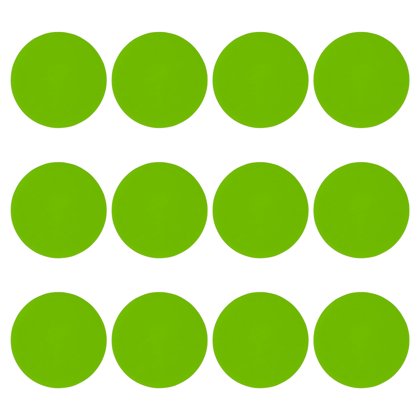 Uxcell 11.4" Round Floor Sticker Classroom Spot Marker Adhesive ...