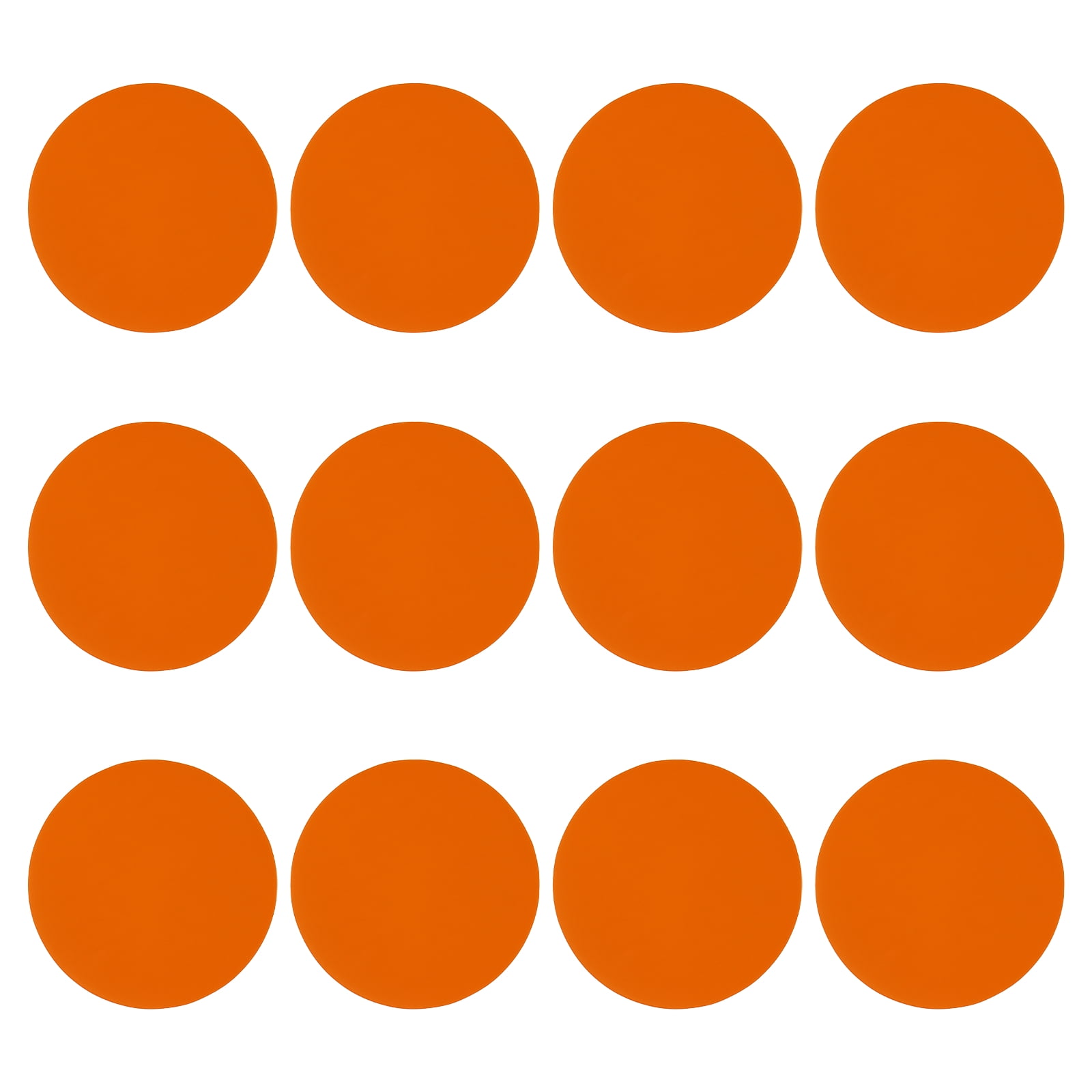Uxcell 11.4" Round Floor Sticker Classroom Spot Marker Adhesive ...
