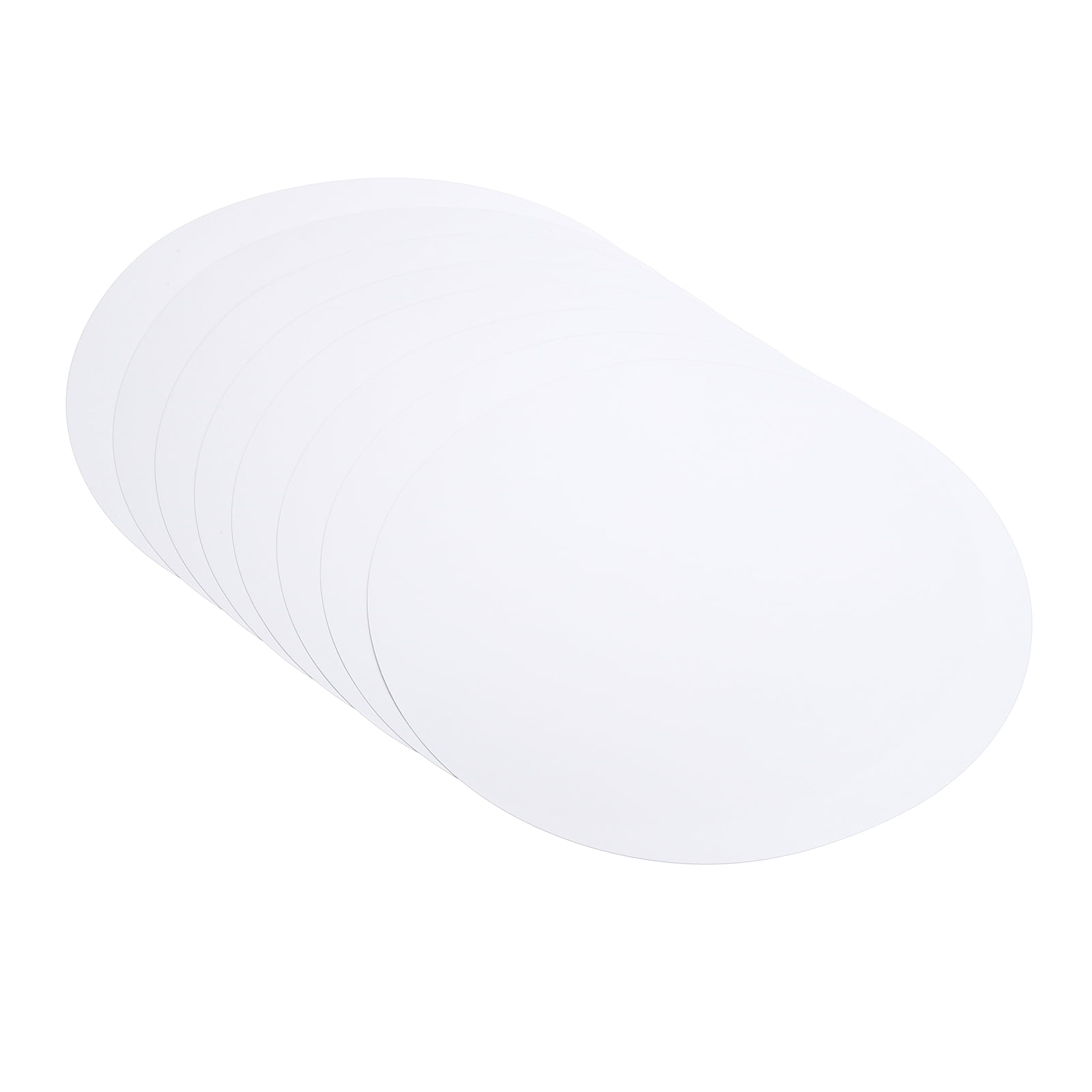 Uxcell 11.4-inch Round Cardboard Paper, 40 Pcs 230gsm Thick Blank Disc ...