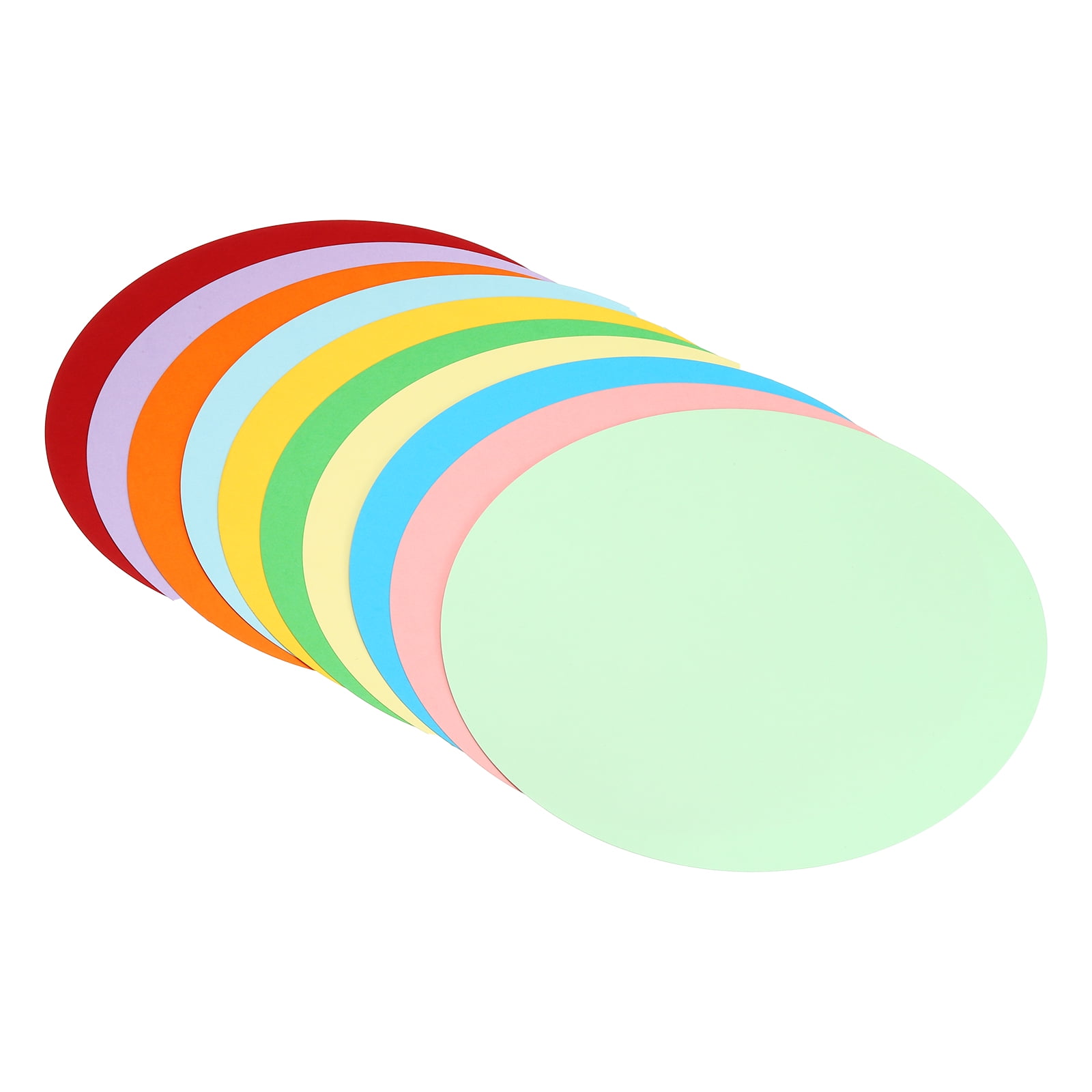 Uxcell 11.4-inch Round Cardboard Paper, 60 Pcs 230gsm Thick Blank Disc ...