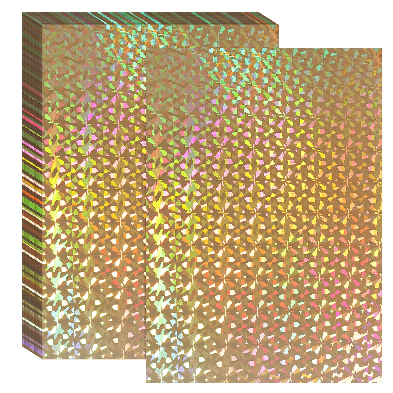 Uxcell 11.7x8.3" Hot Stamping Foil Paper Sheet, 100 Sheets A4 Heat ...