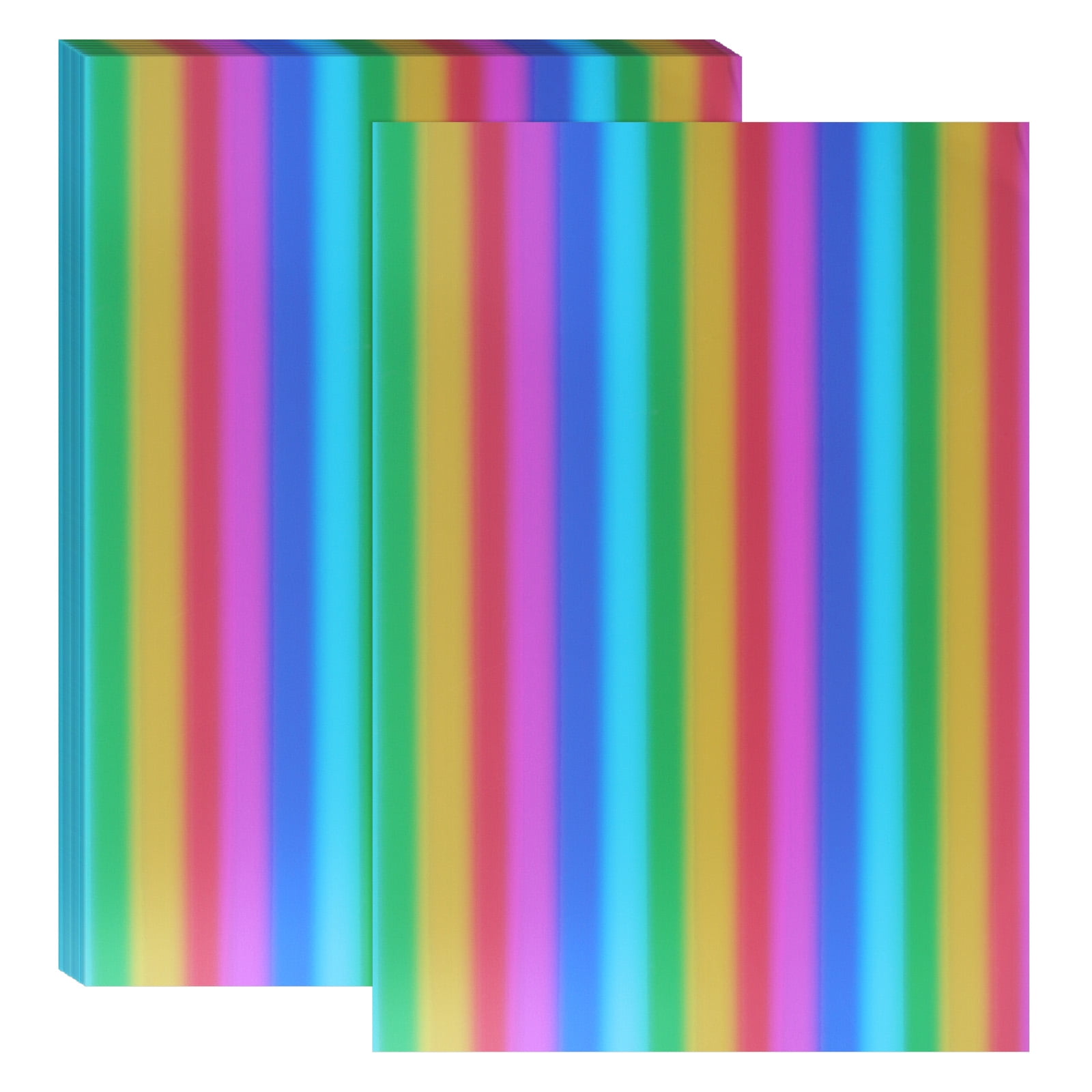 Uxcell 11.7x8.3" Hot Stamping Foil Paper Sheet, 20 Sheets A4 Heat ...