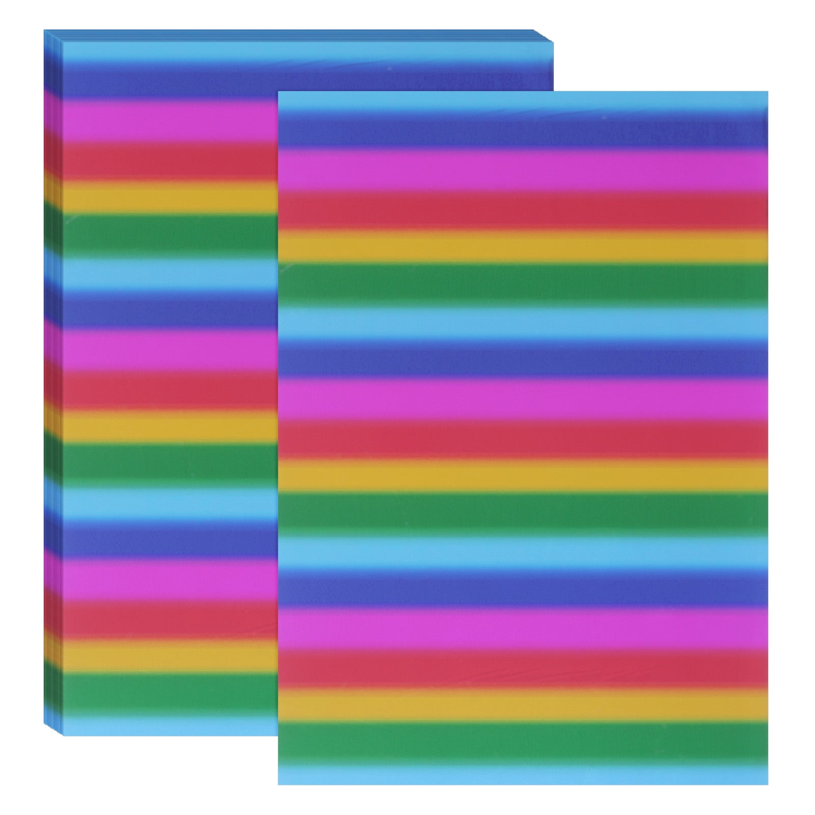 Uxcell 11.7x8.3" Hot Stamping Foil Paper Sheet, 20 Sheets A4 Heat ...