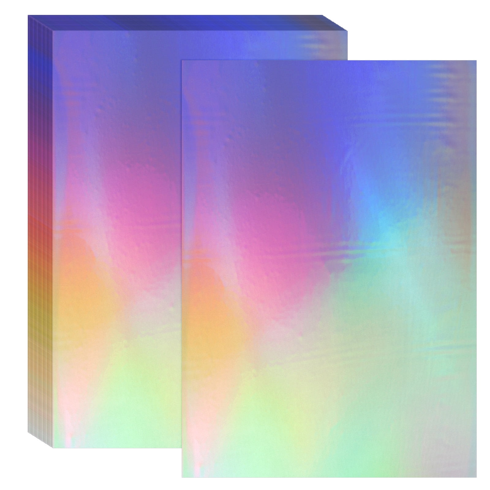 Uxcell 11.7x8.3" Hot Stamping Foil Paper Sheet, 40 Sheets A4 Heat ...