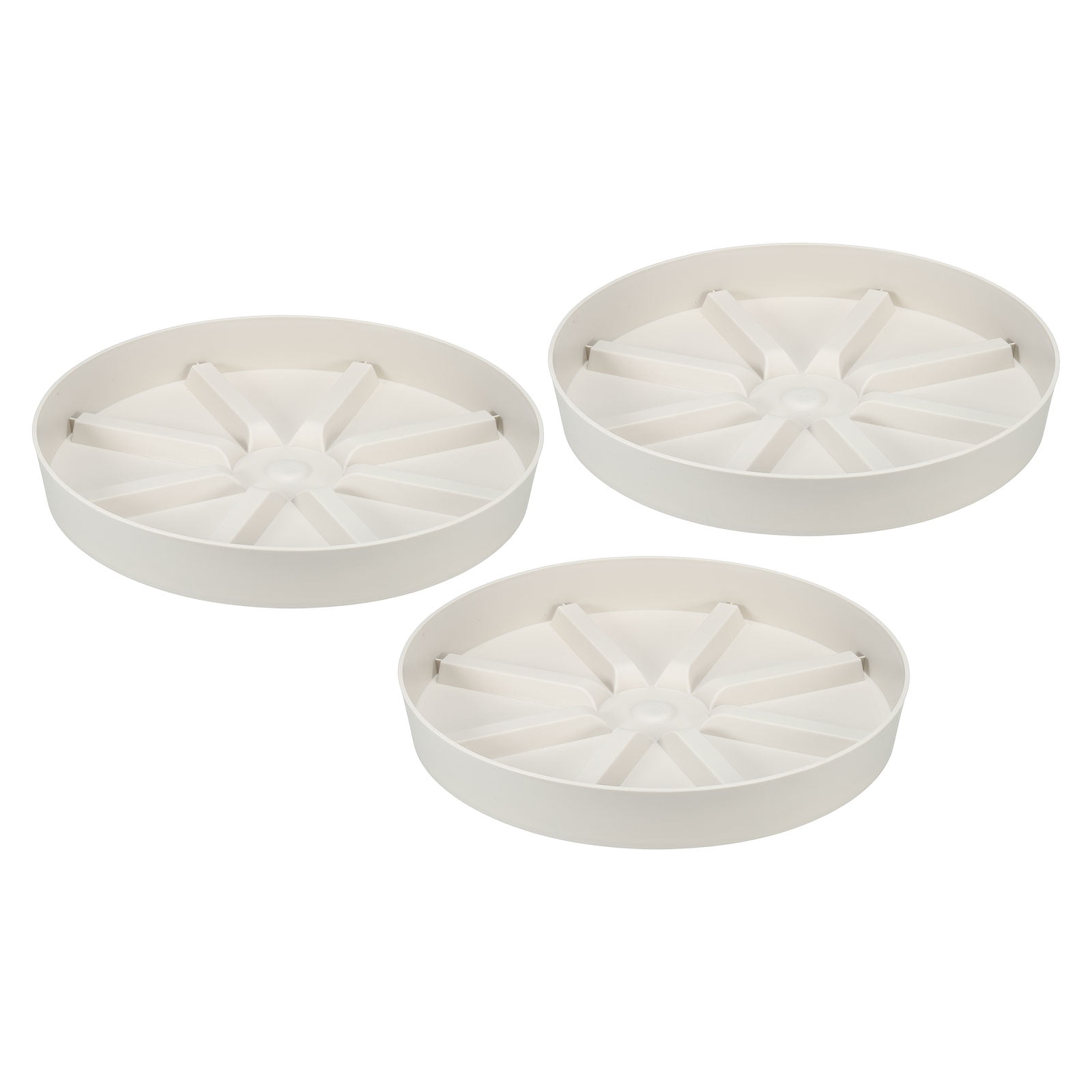 Uxcell 11.8 Inch Plant Saucers Tray, Durable Plastic Round Flower Pot ...