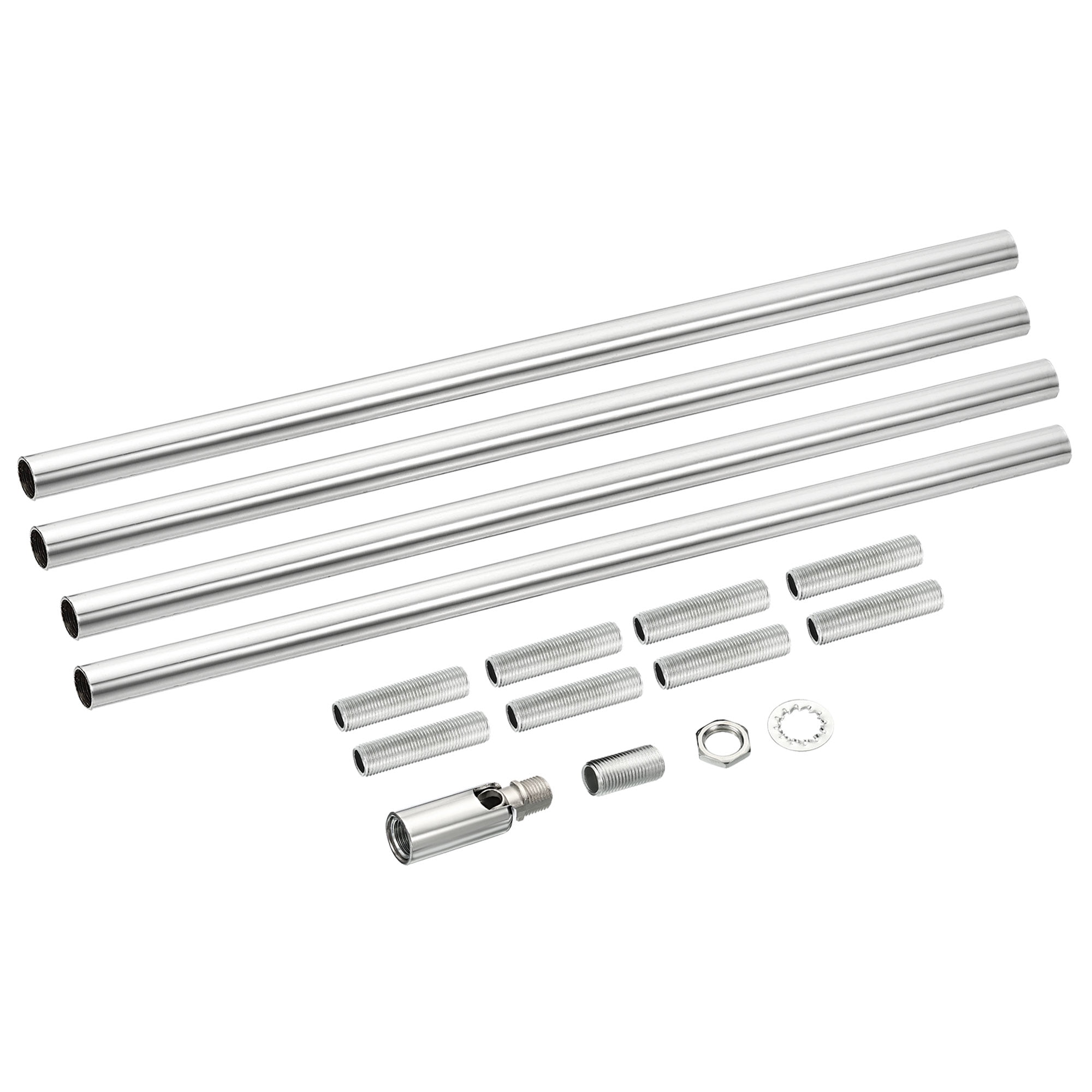 Uxcell 11.8" M10 Thread Coupling Nut with Sloped Ceiling Adapter and ...